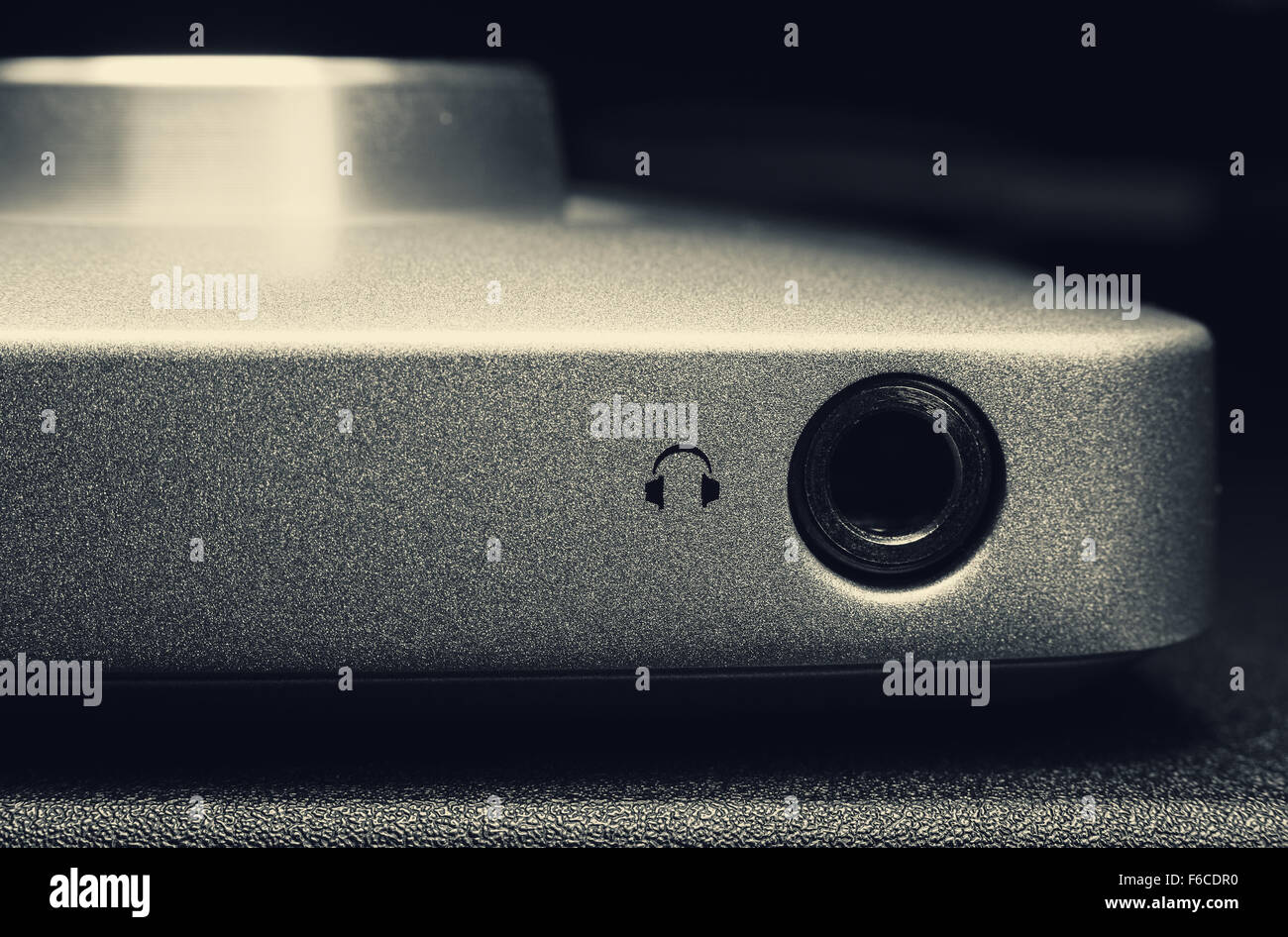 Macro view sound device interface hi-res stock photography and images ...