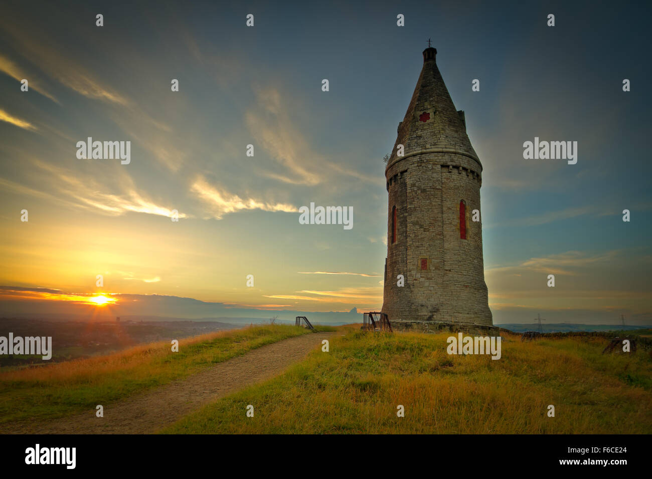 Hartshead pike hi-res stock photography and images - Alamy