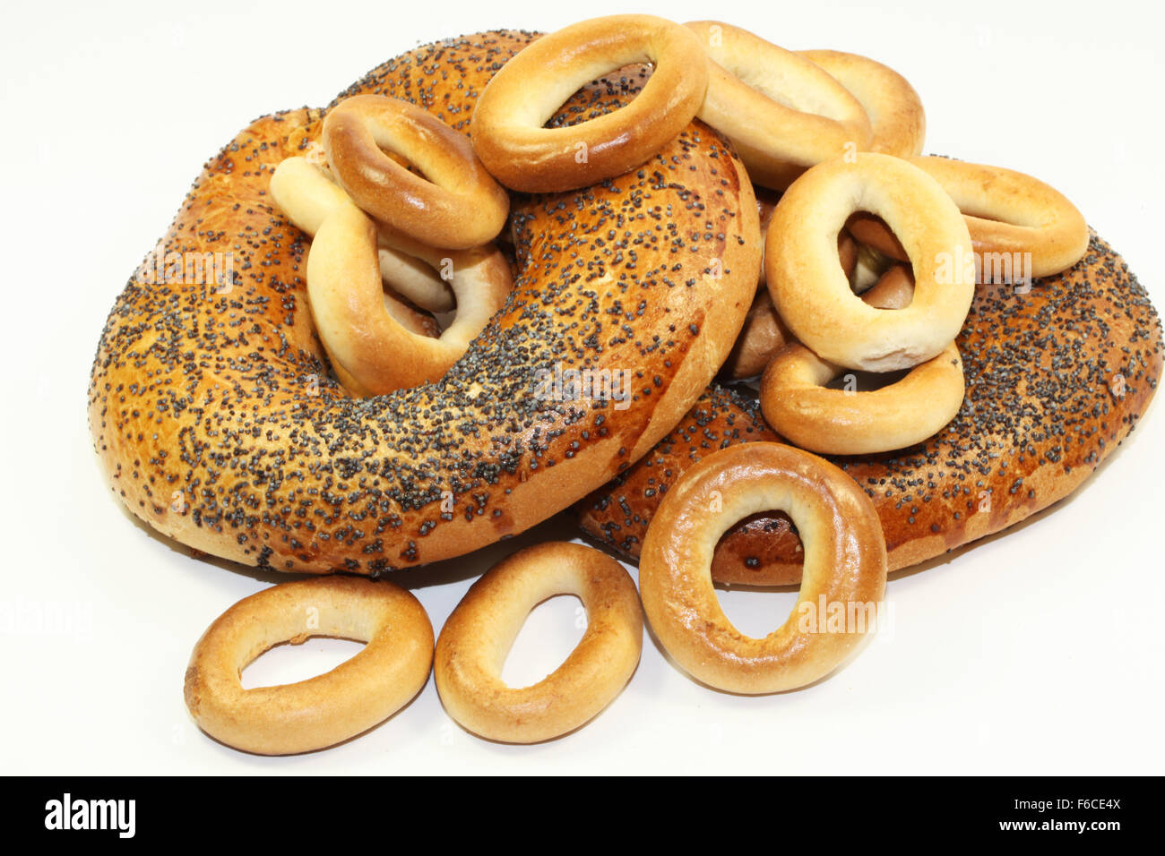 doughnut-shaped bread roll Stock Photo - Alamy