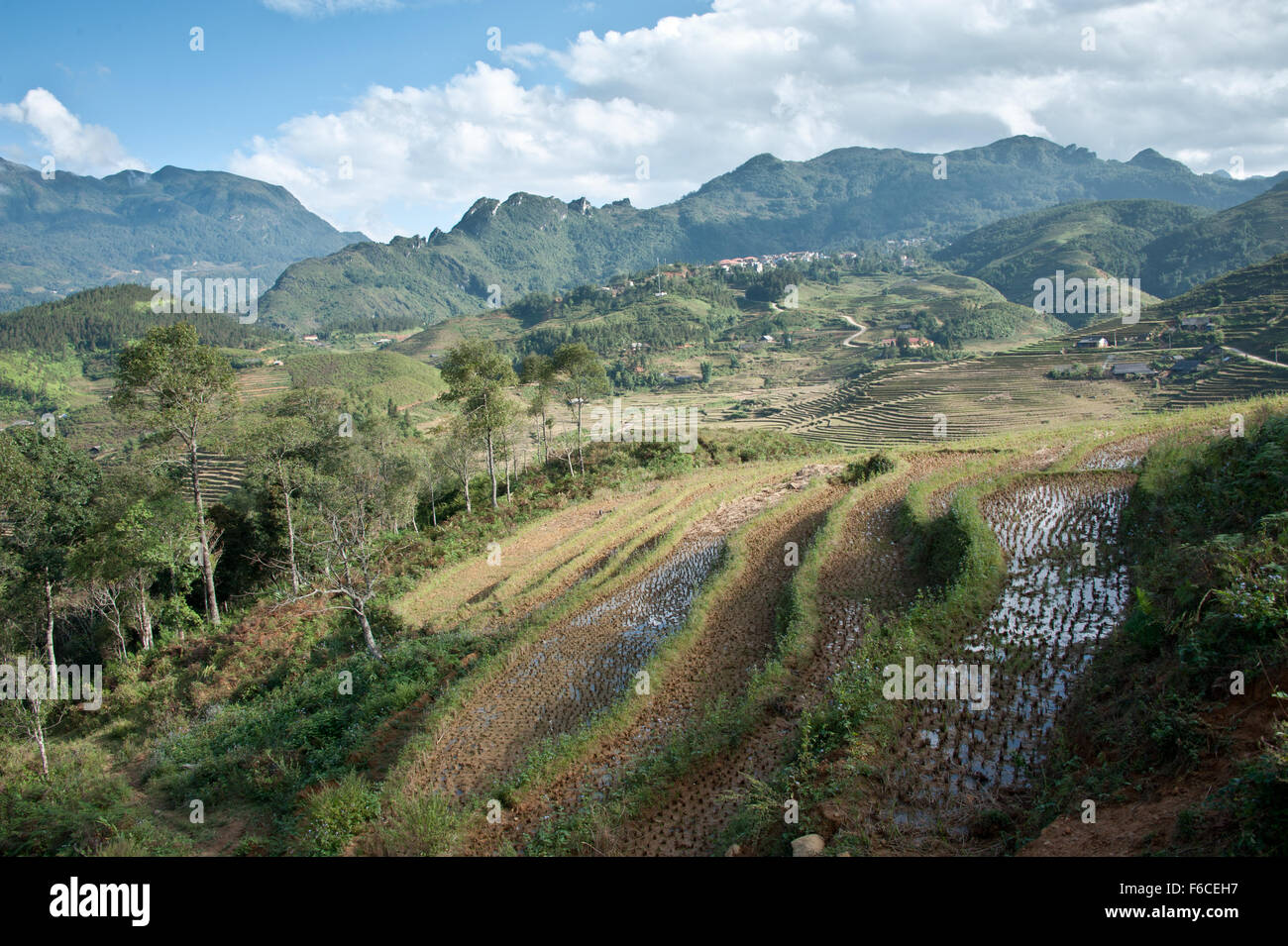 Sapa Valley Vietnam Stock Photo - Alamy