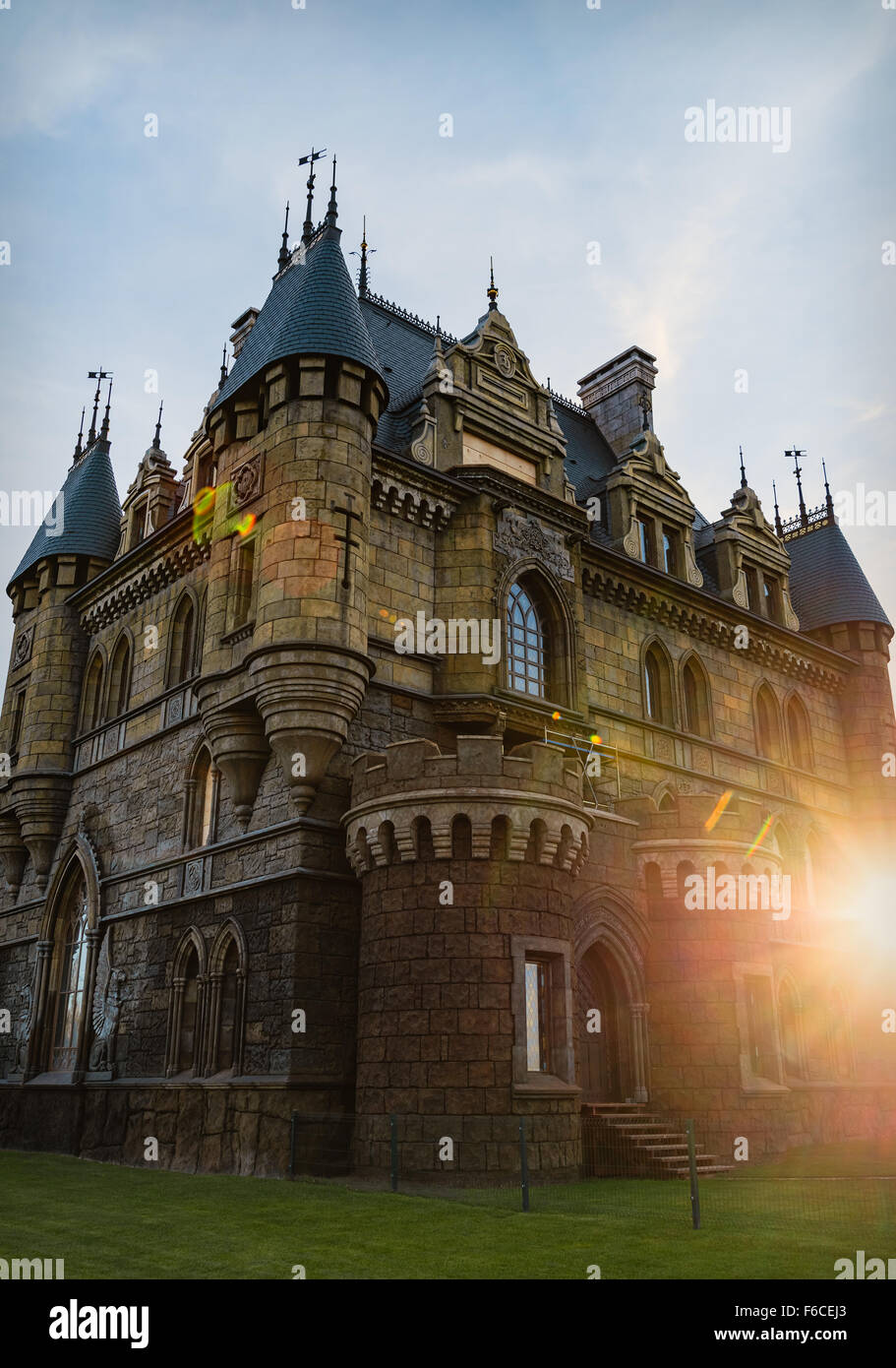 Old medieval castle Stock Photo - Alamy