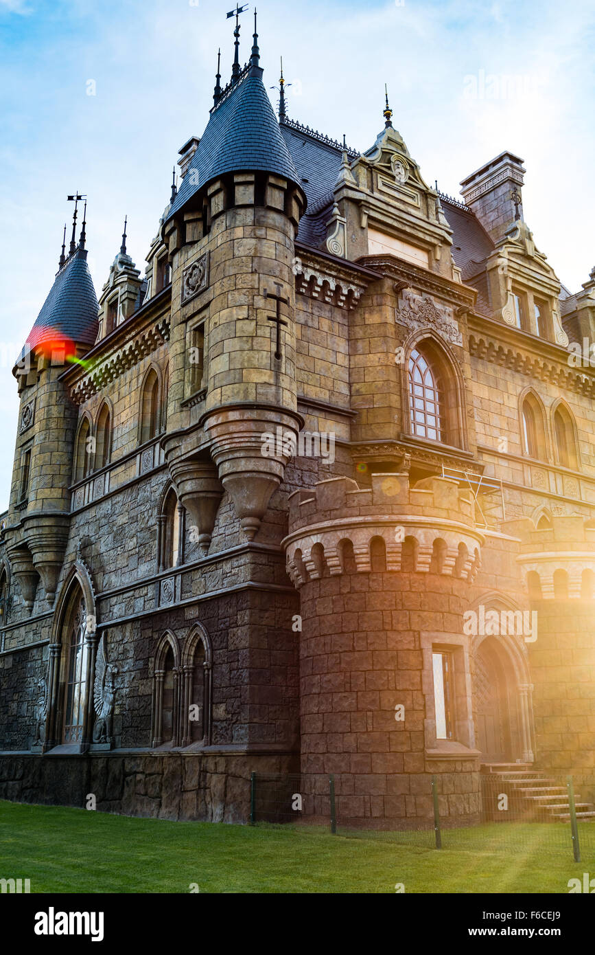 Old medieval castle Stock Photo - Alamy