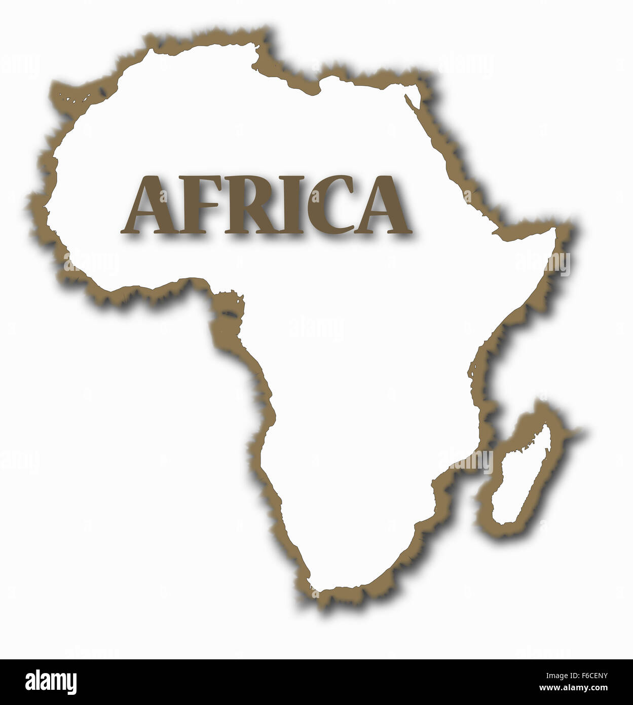Africa island map hi-res stock photography and images - Alamy