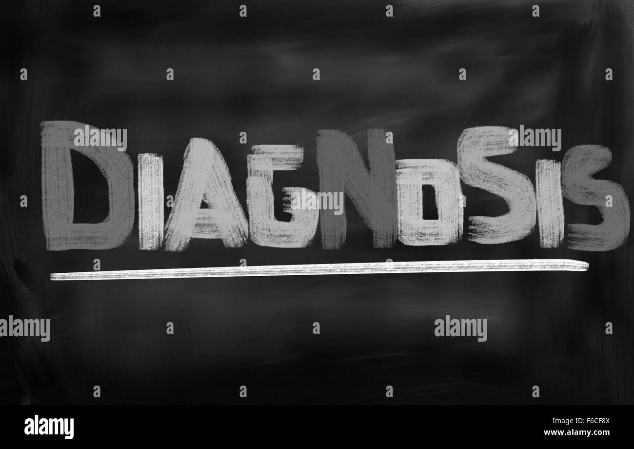 Diagnose diagnosis Black and White Stock Photos & Images - Alamy