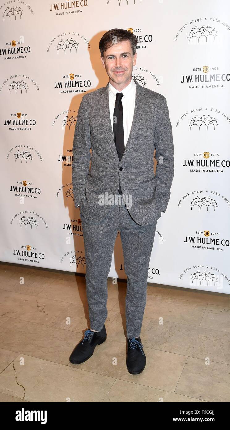 New York, NY, USA. 15th Nov, 2015. Matt McGrath at arrivals for New York Stage and Film 2015 ...