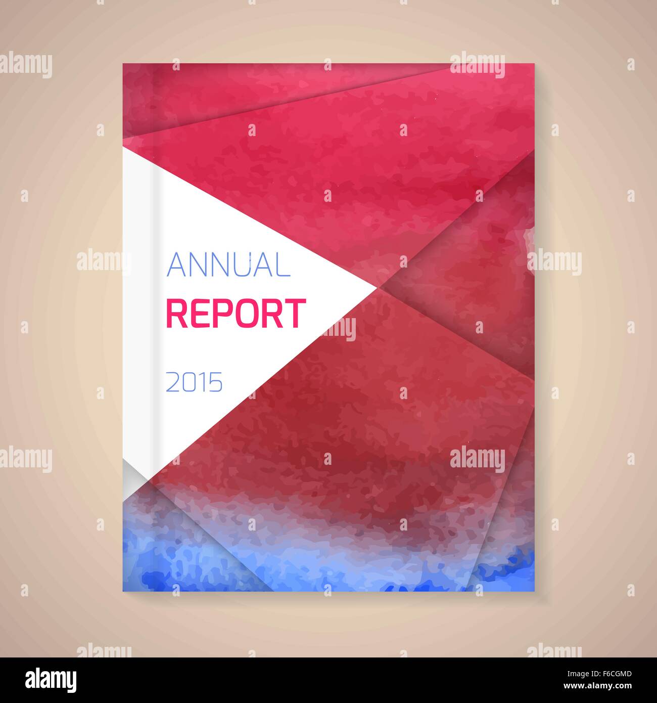 Annual Report Cover vector illustration Stock Vector Image & Art - Alamy