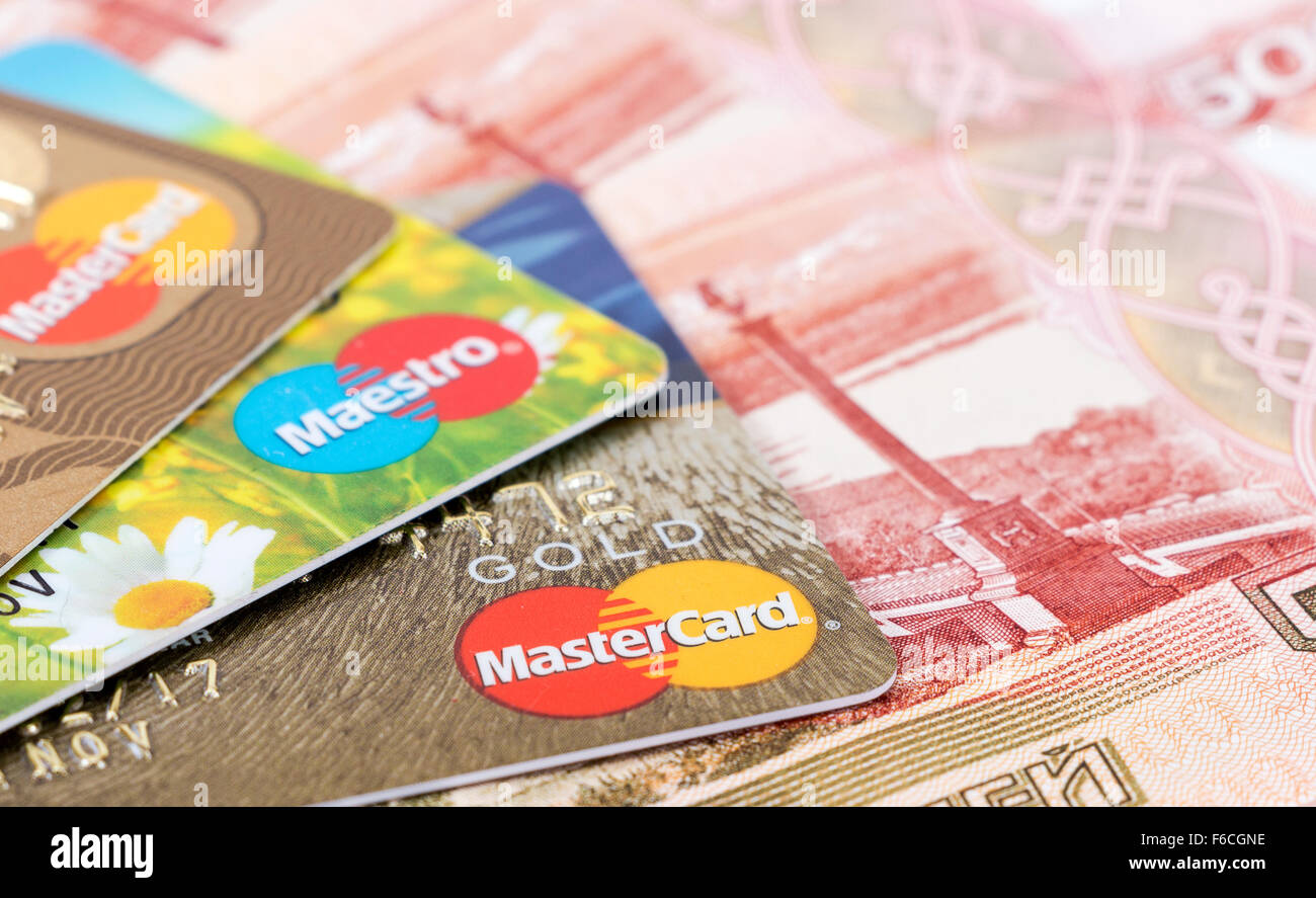 Visa mastercard russian hi-res stock photography and images - Alamy
