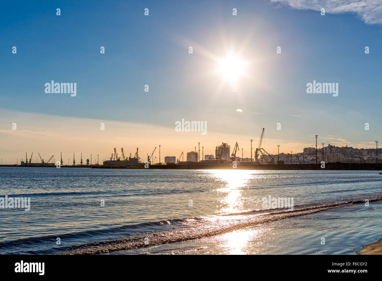 Durres port in Albania Stock Photo - Alamy