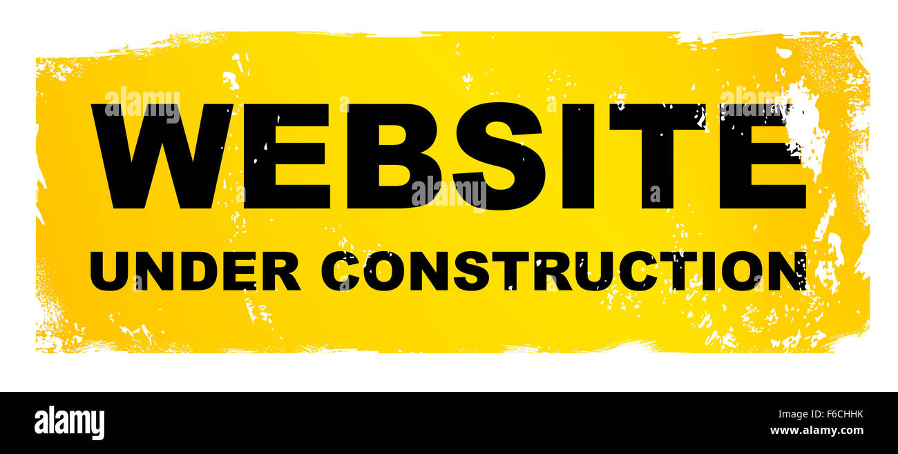Page Under Construction Sign