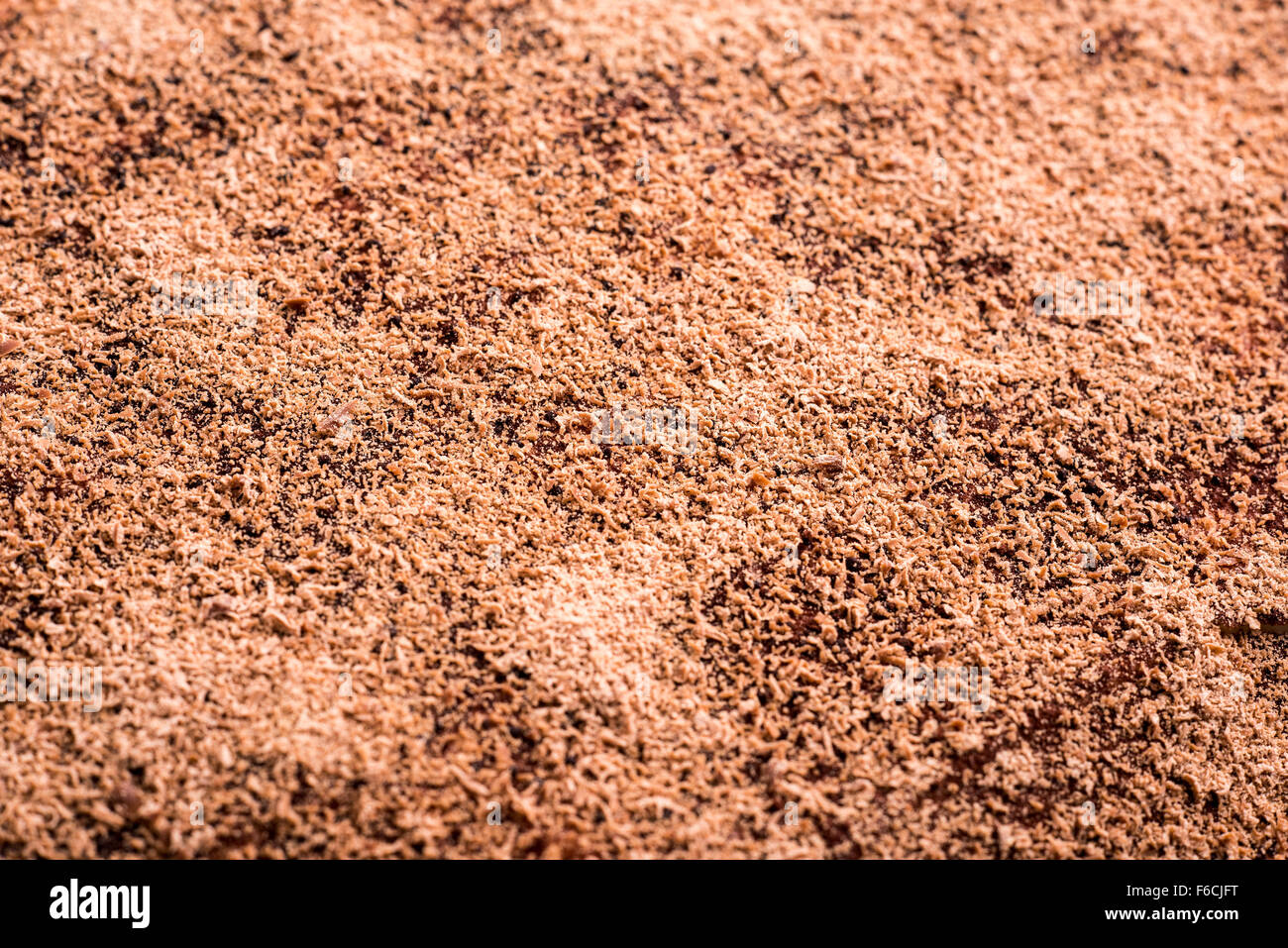 Tiramisu Cake Chocolate Topping Texture Stock Photo - Alamy