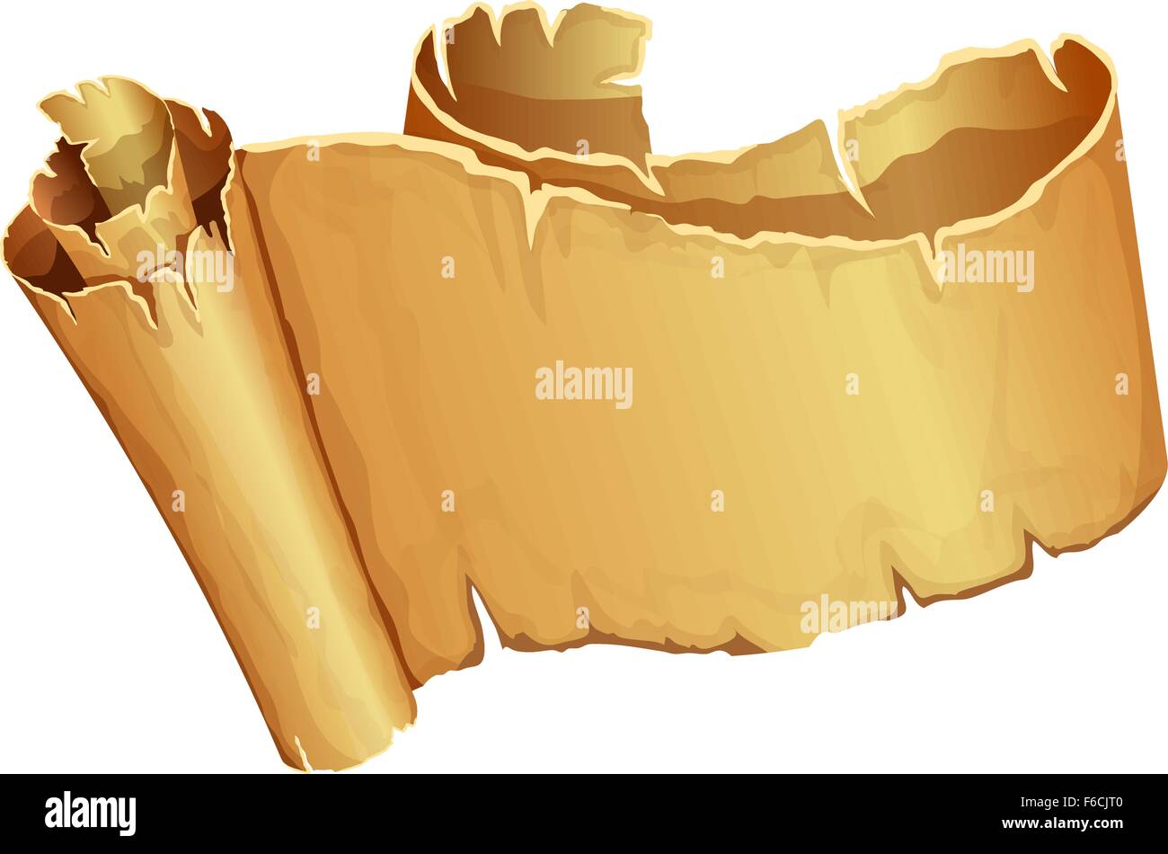 Big golden scroll of parchment Stock Vector Image & Art - Alamy