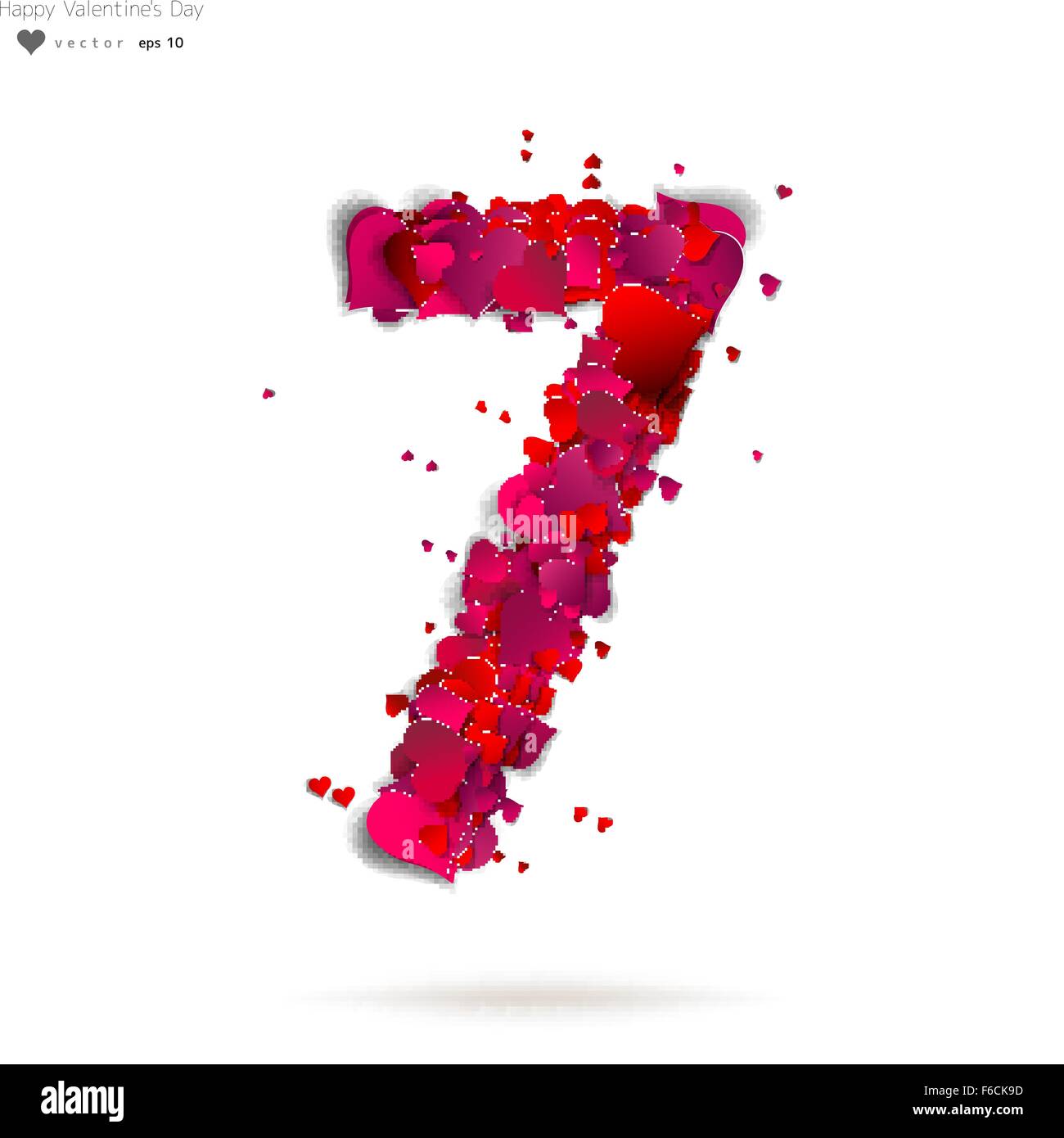 Red heart cushion Stock Vector Images - Alamy