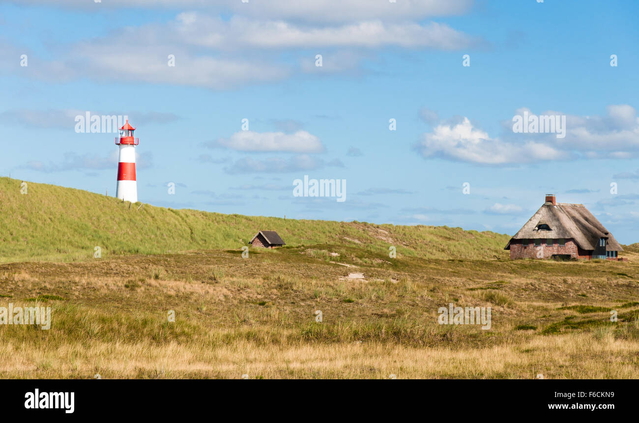 Lighthouse at Sylt in Germany Stock Photo - Alamy