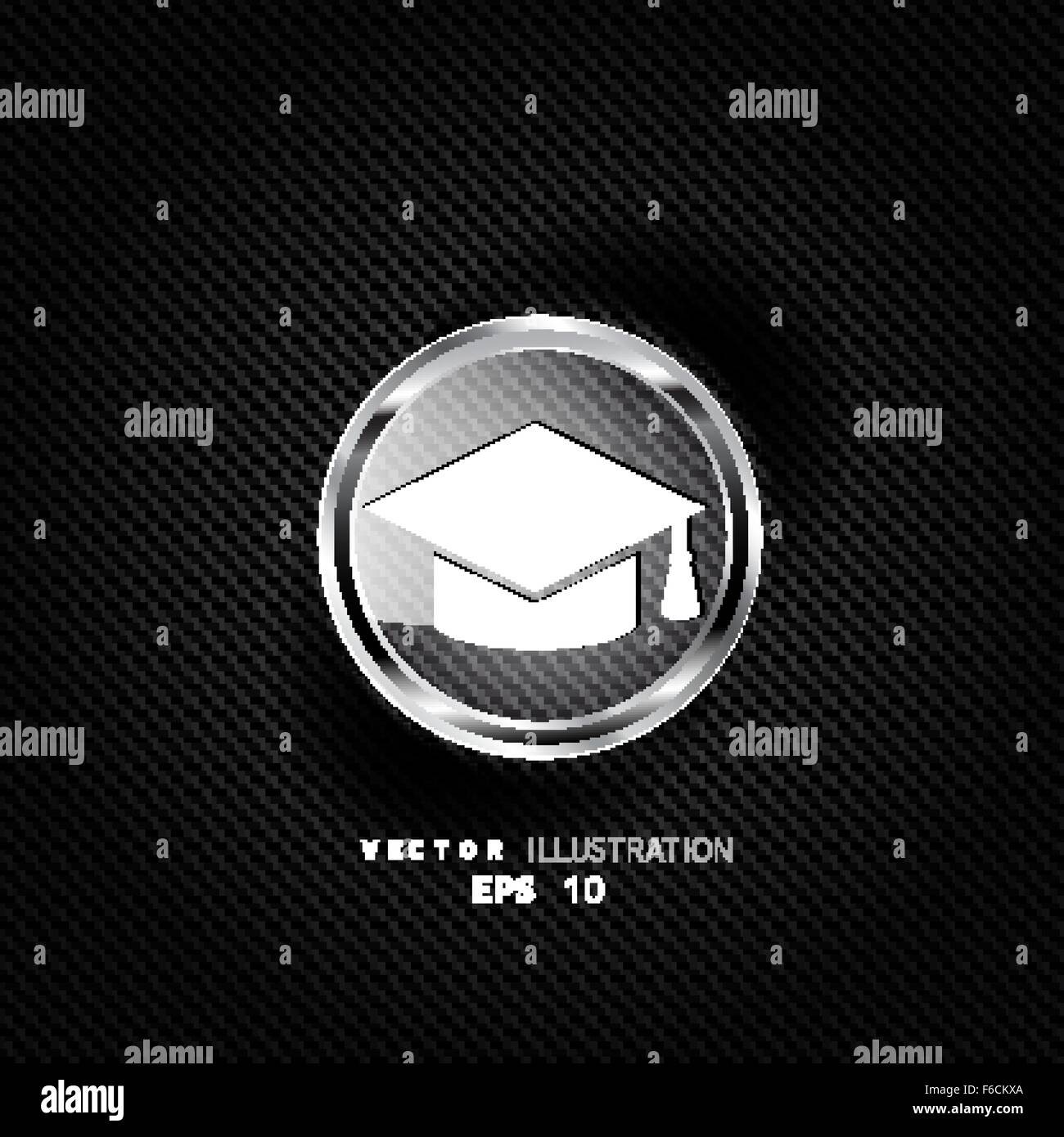 Academic cap icon. Study cap symbol Stock Vector Image & Art - Alamy