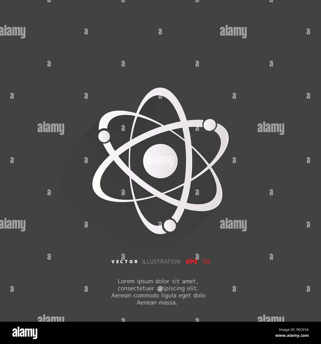 Molecule, atom icon Stock Vector Image & Art - Alamy