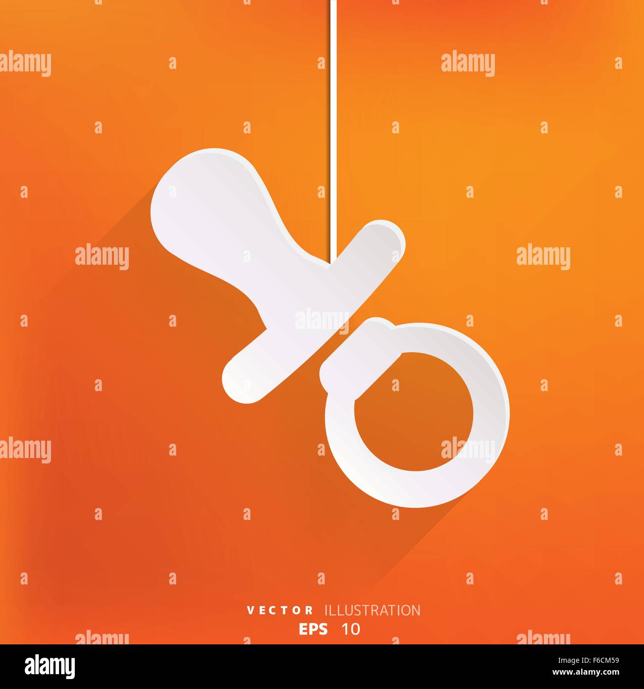 baby pacifier icon Stock Vector Image & Art - Alamy