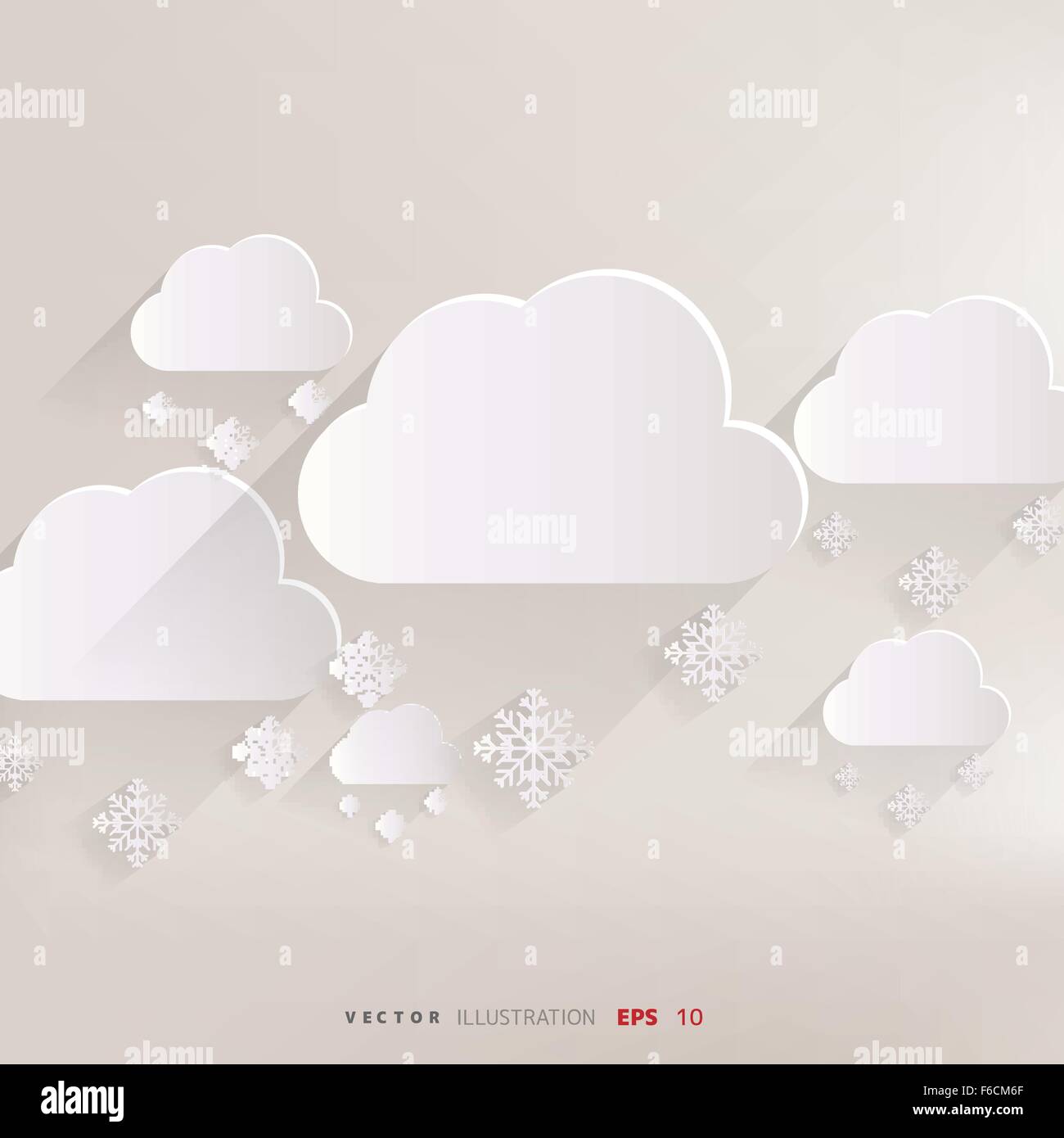 Cloud with snow web icon Stock Vector Image & Art - Alamy