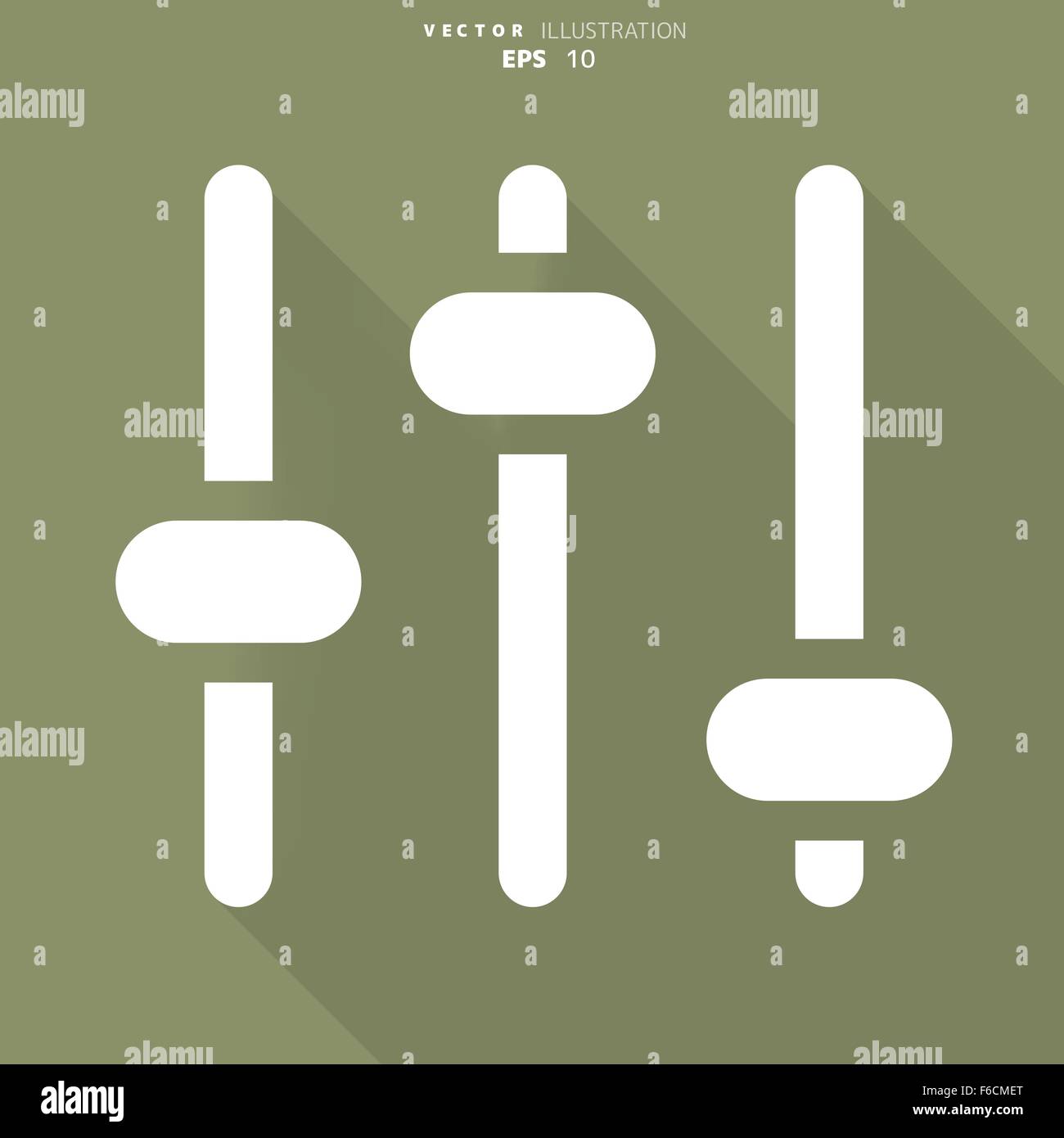 equalizer icon. Music sound wave symbol Stock Vector Image & Art - Alamy