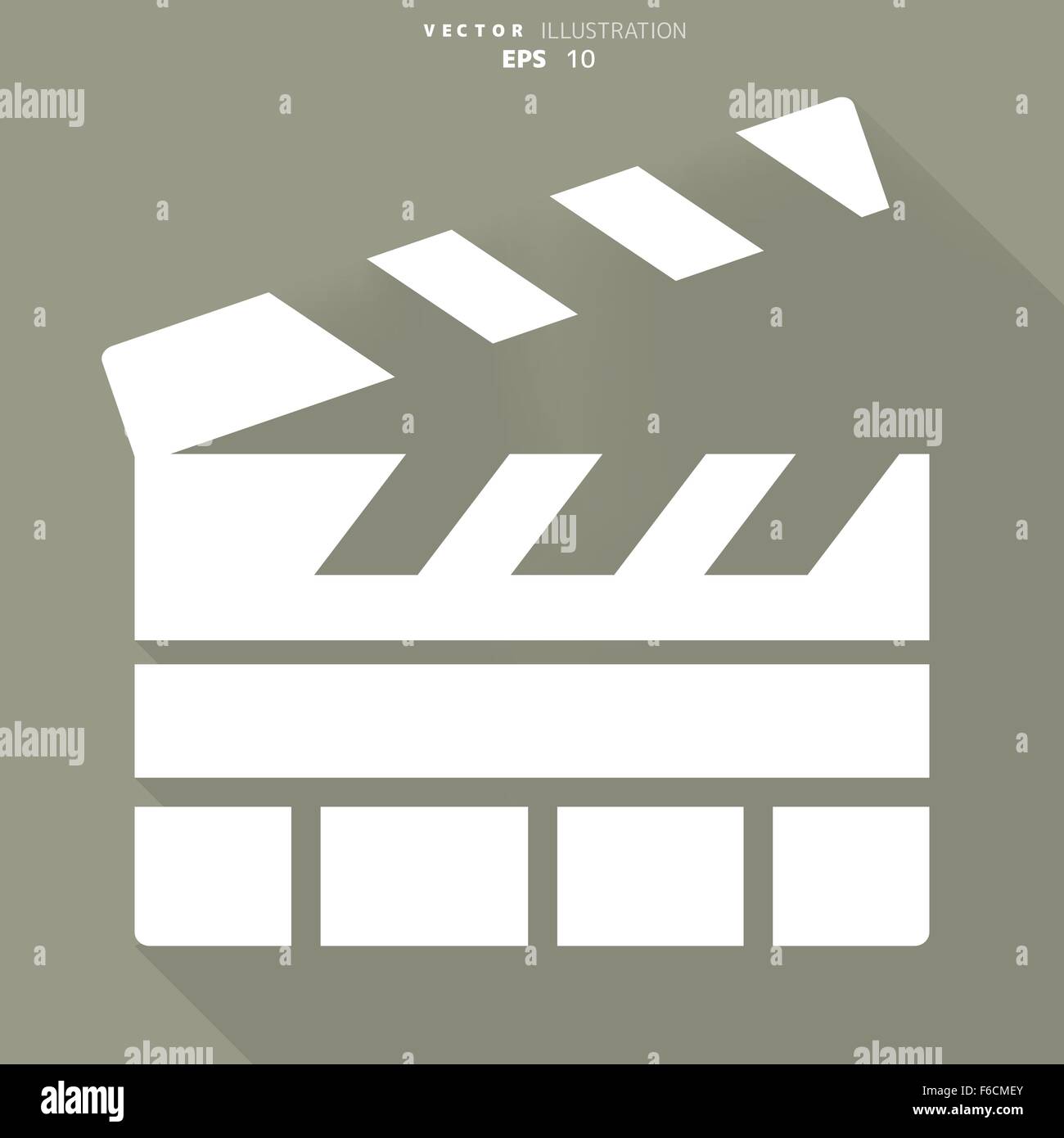 Clapperboard icon. Film , cinema, movie symbol Stock Vector Image & Art ...