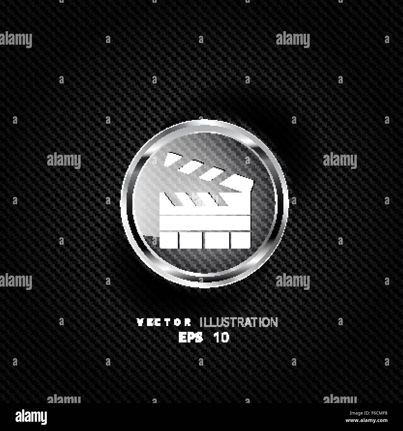 Clapperboard icon. Film , cinema, movie symbol Stock Vector Image & Art ...