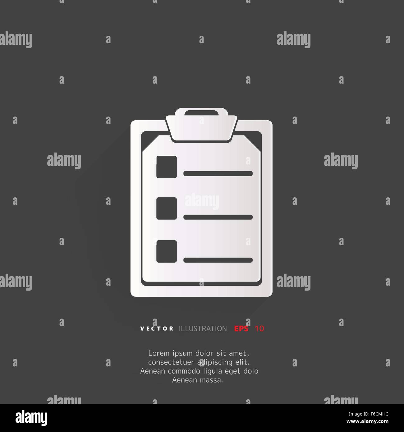 Clinical report,medical data icon Stock Vector Image & Art - Alamy