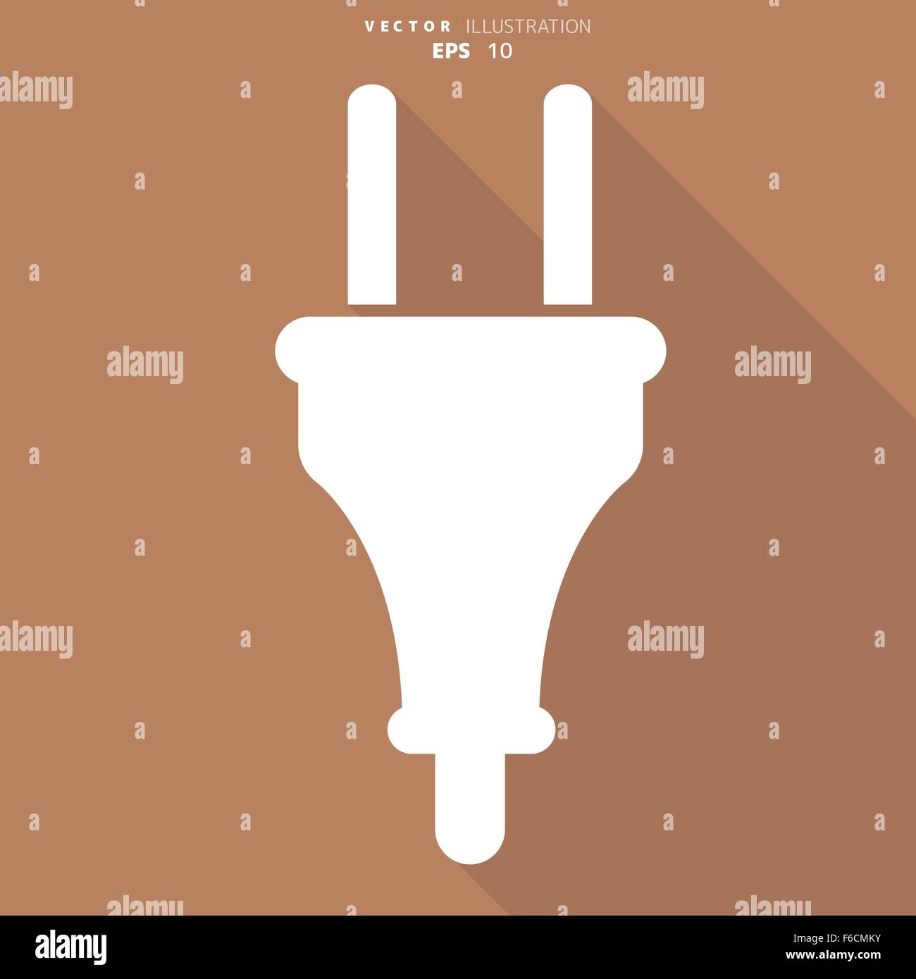 electric plug icon. electric fork symbol Stock Vector Image & Art - Alamy