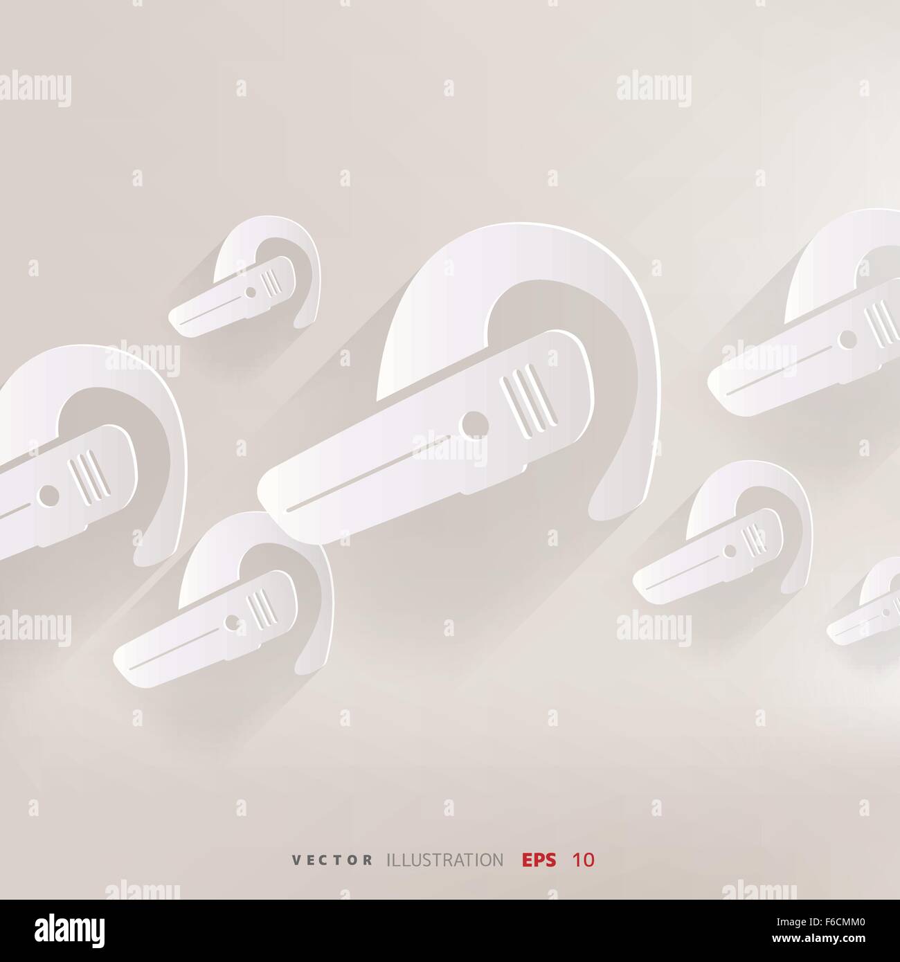 Bluetooth Headset icon. Wireless connection Stock Vector Image & Art ...