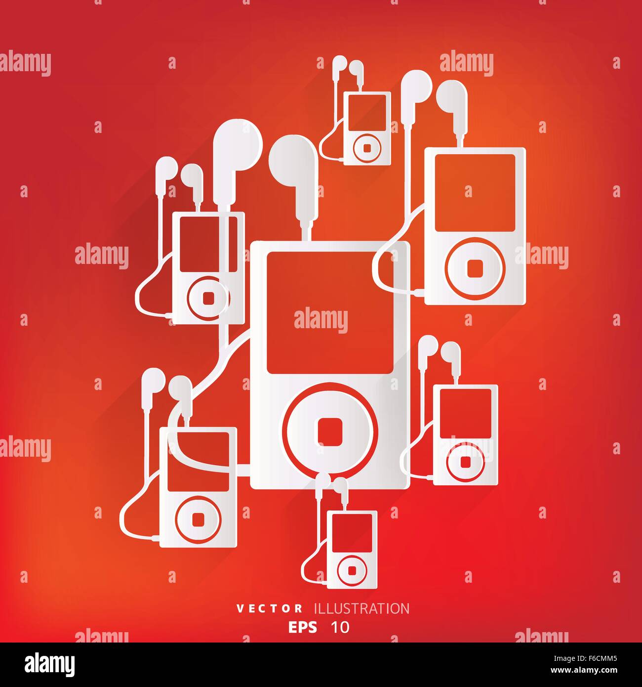 Mp3 player icon. Music player symbol Stock Vector Image & Art - Alamy
