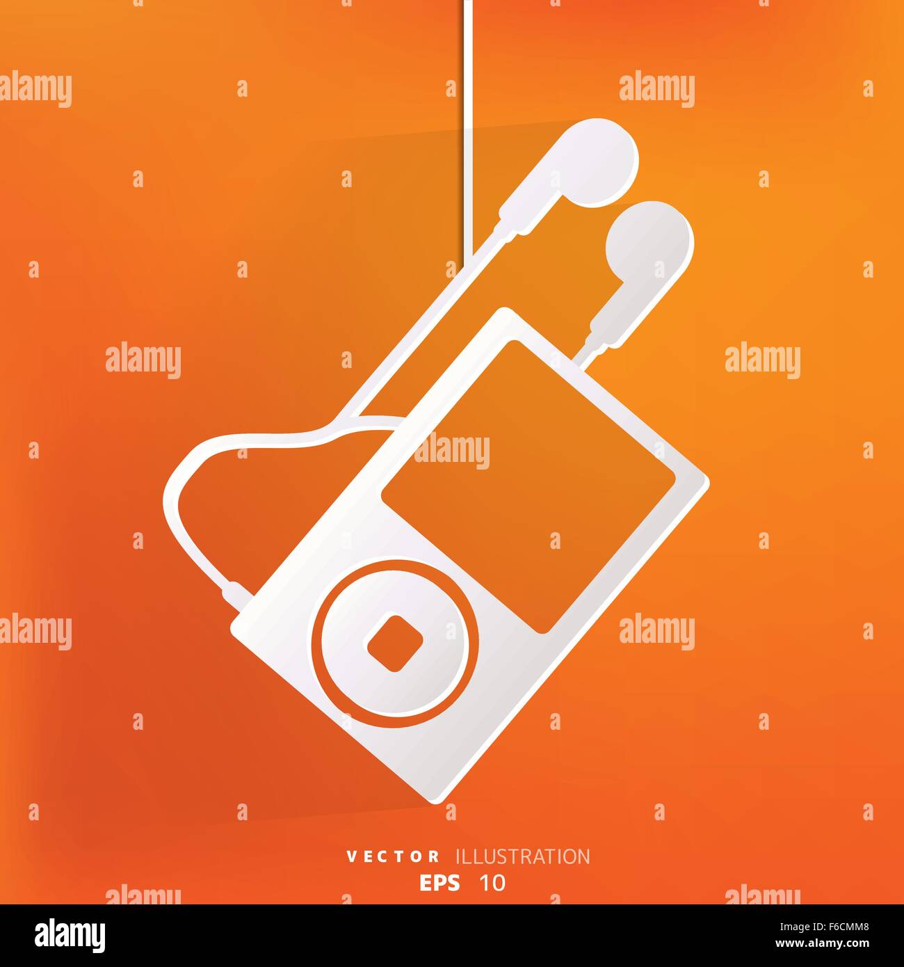 Mp3 player icon. Music player symbol Stock Vector Image & Art - Alamy