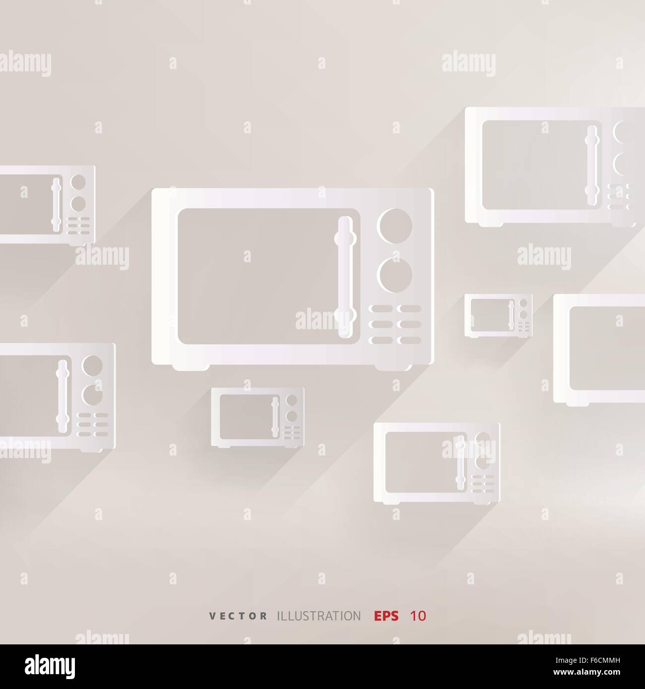 microwave icon. kitchen equipment Stock Vector Image & Art - Alamy