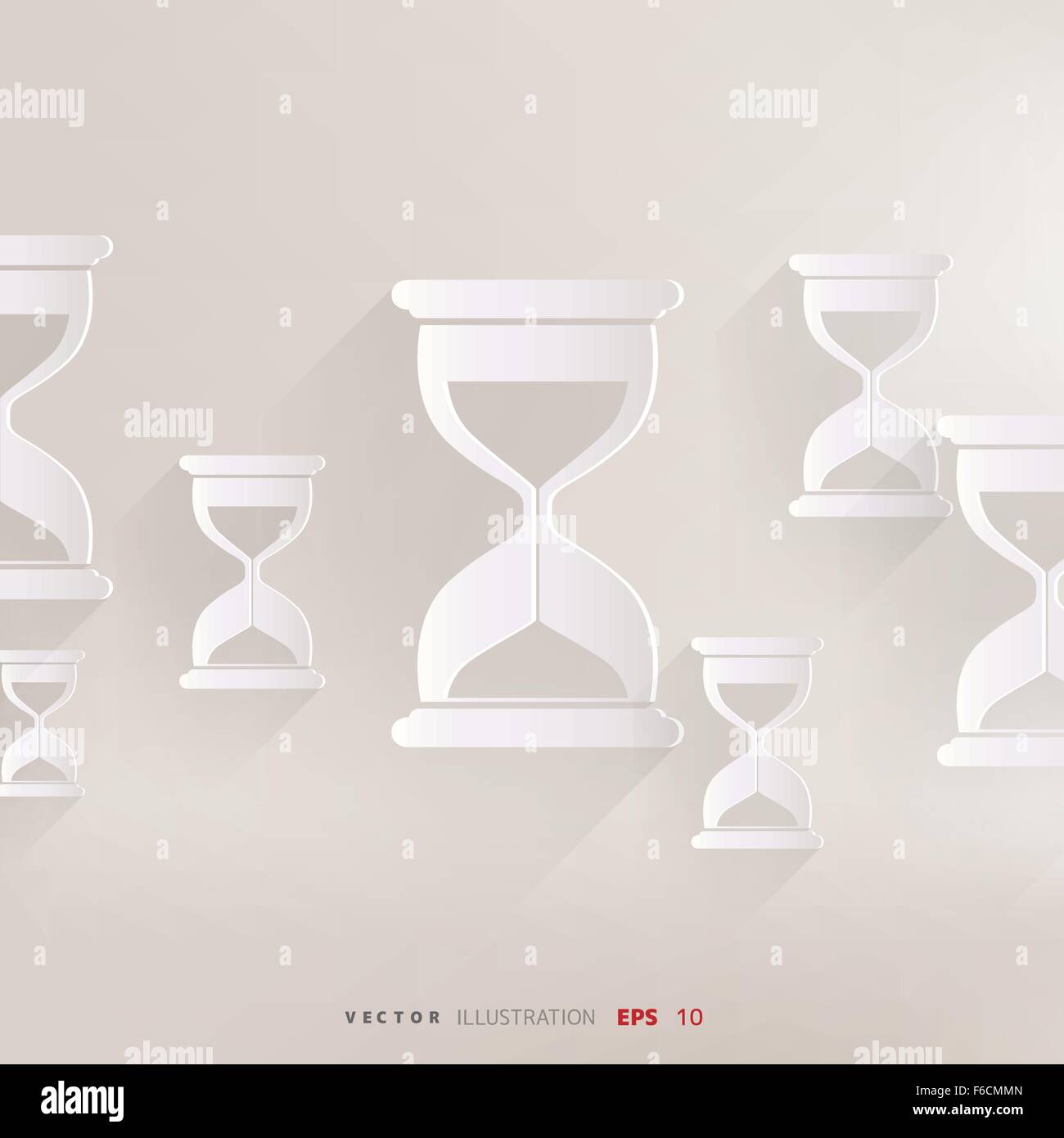 Sand clock icon. Glass timer symbol Stock Vector Image & Art - Alamy