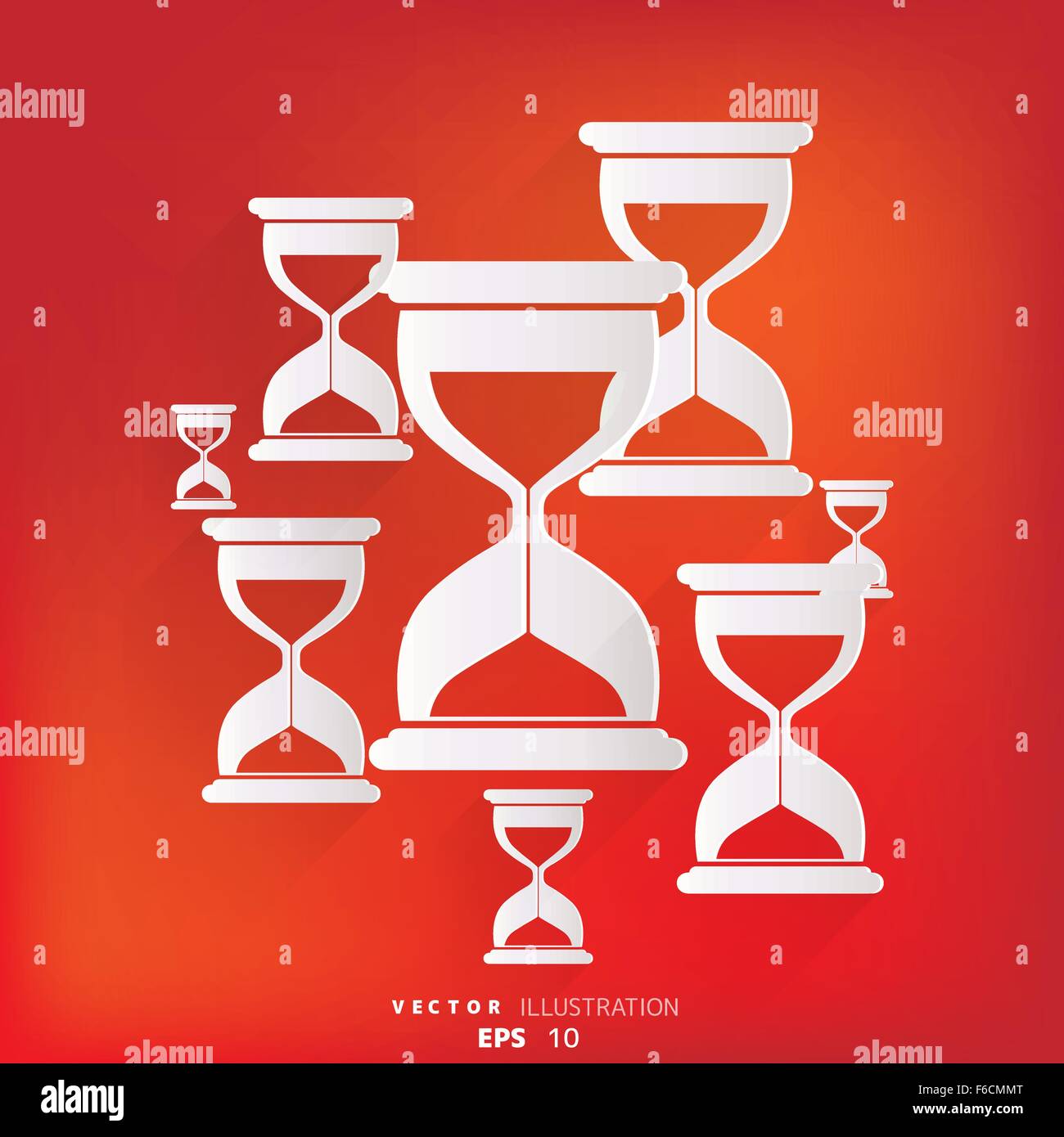 Sand clock icon. Glass timer symbol Stock Vector Image & Art - Alamy