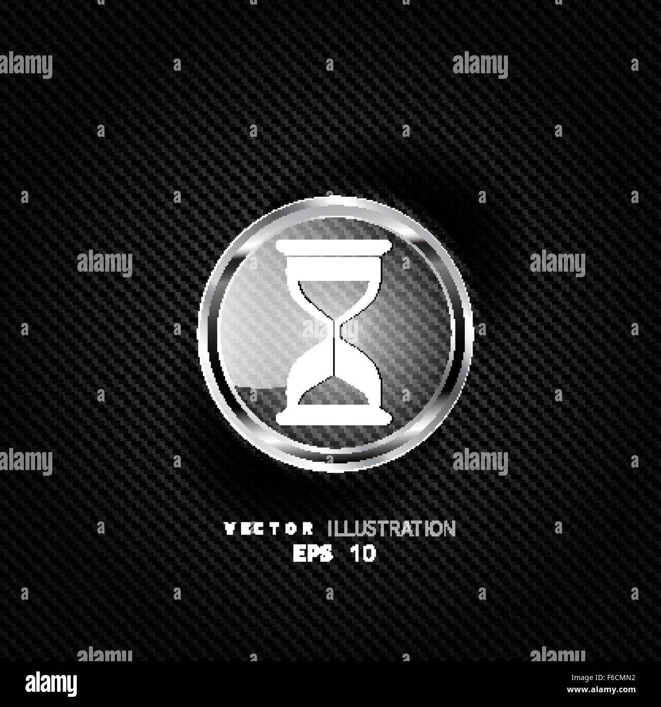 Sand clock icon. Glass timer symbol Stock Vector Image & Art - Alamy
