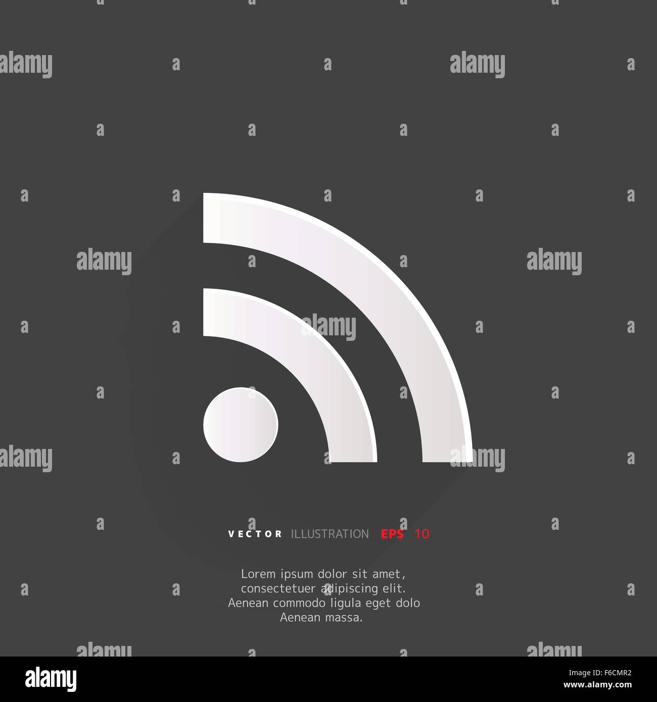Rss icon, news symbol Stock Vector Image & Art - Alamy