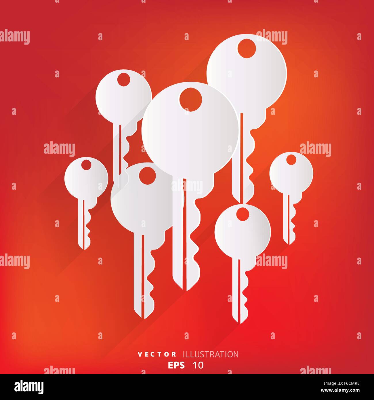 Key icon, door lock symbol Stock Vector Image & Art - Alamy