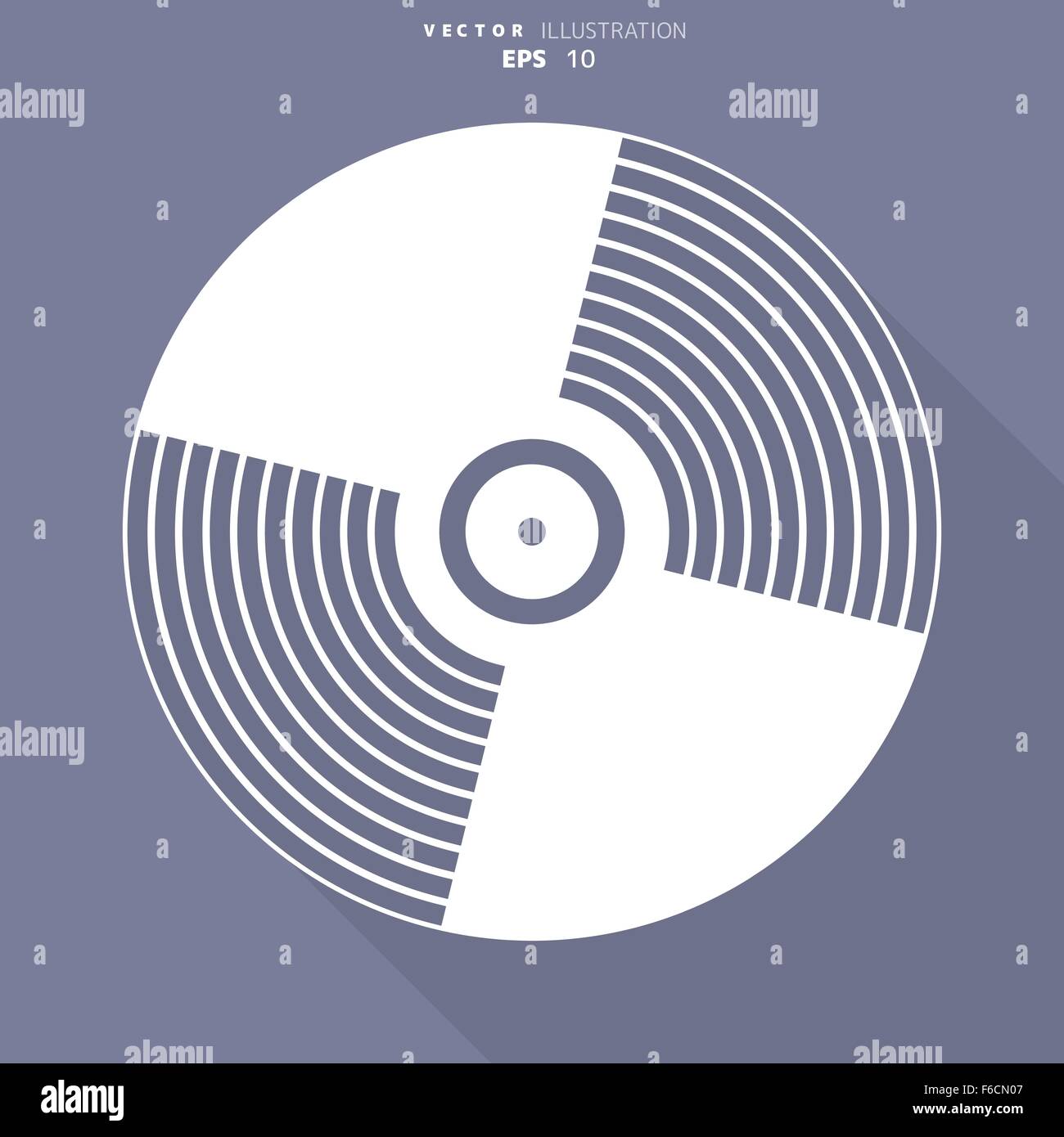 Music vinyl disk icon,flat design Stock Vector Image & Art - Alamy