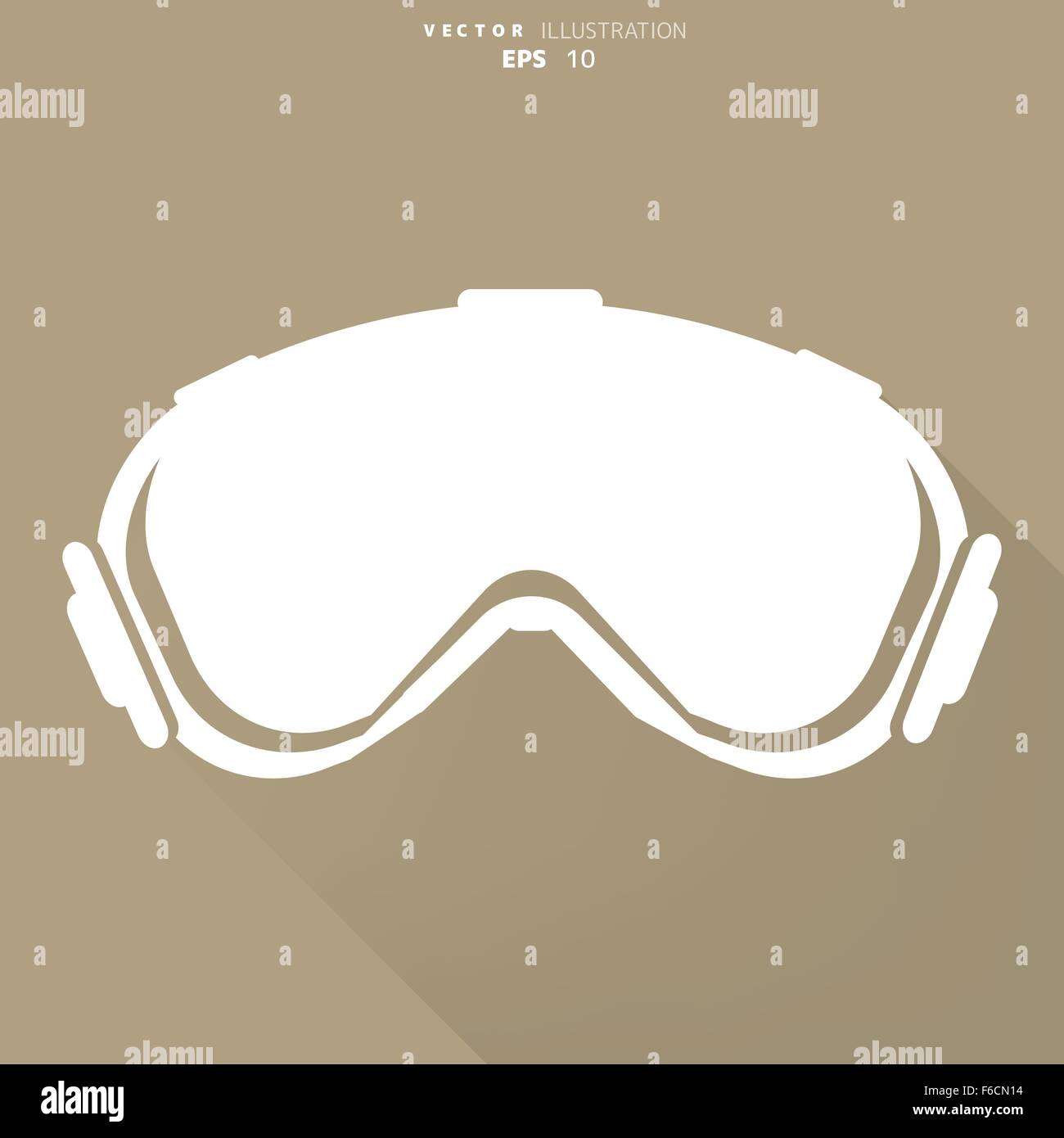 Ski goggles. Vector illustration Stock Vector Image & Art - Alamy