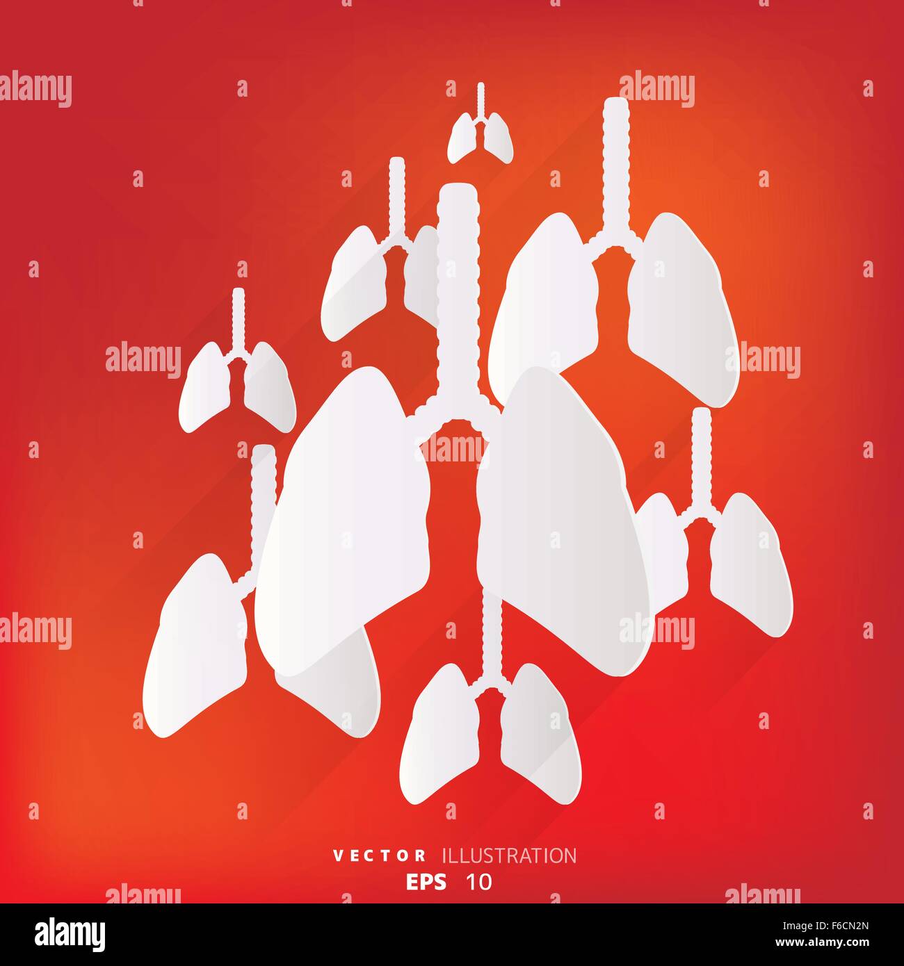 Human lung icon. Medical background. Health care Stock Vector Image ...