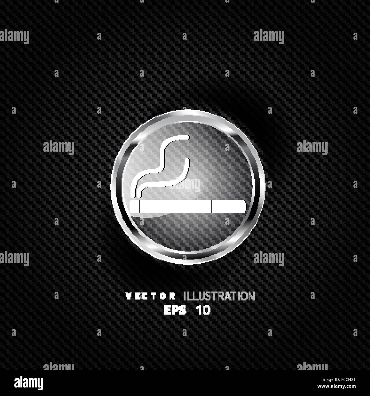 Smoking sign. cigarette icon Stock Vector Image & Art - Alamy