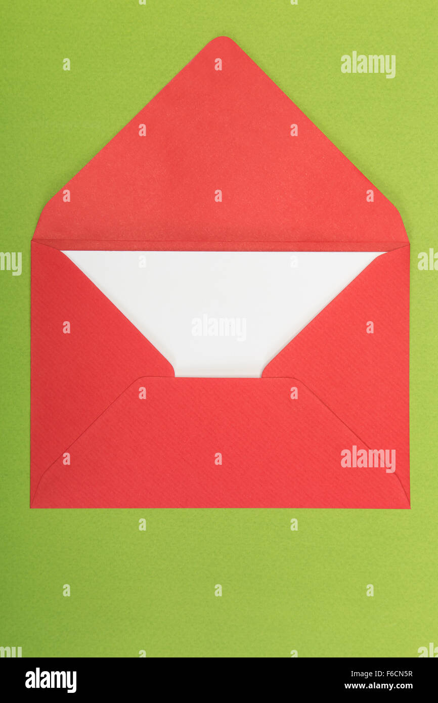 Envelope blank christmas greeting hi-res stock photography and images ...