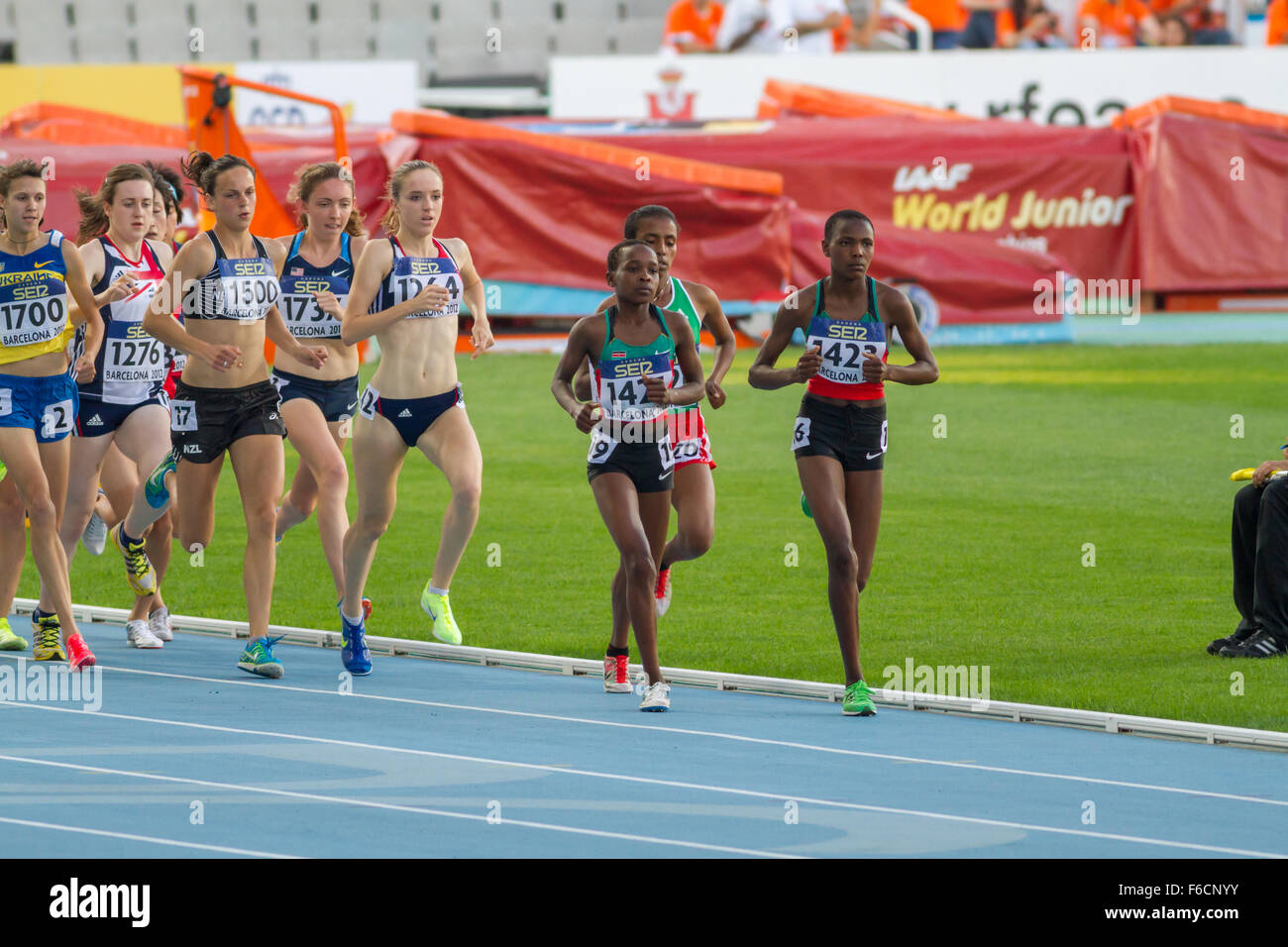 2012 world junior women 800m hi-res stock photography and images - Alamy