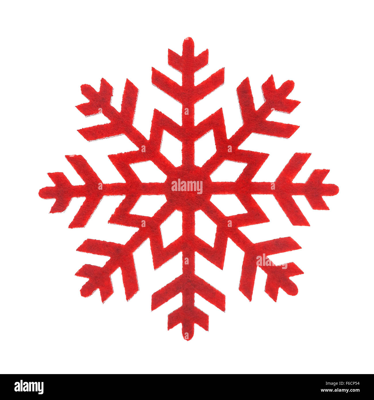 Toy snowflake isolated Stock Photo - Alamy