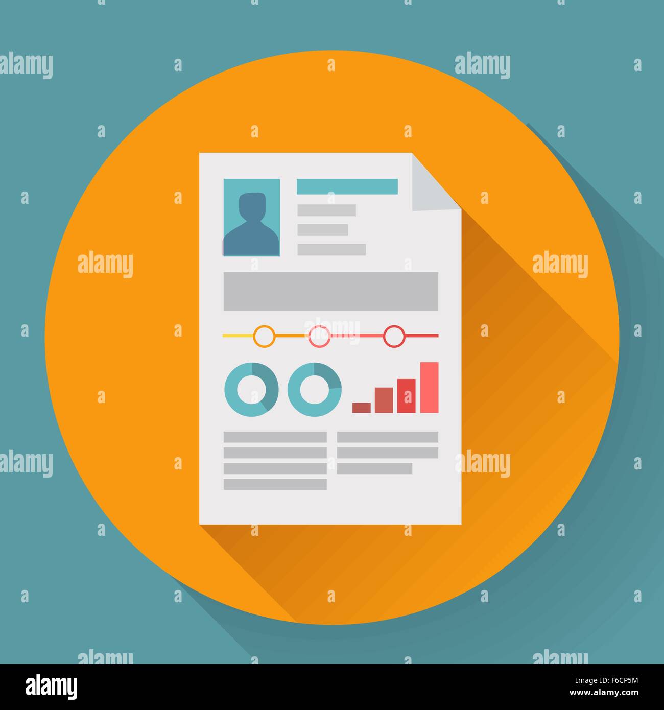 Worker business cv icon hi-res stock photography and images - Alamy