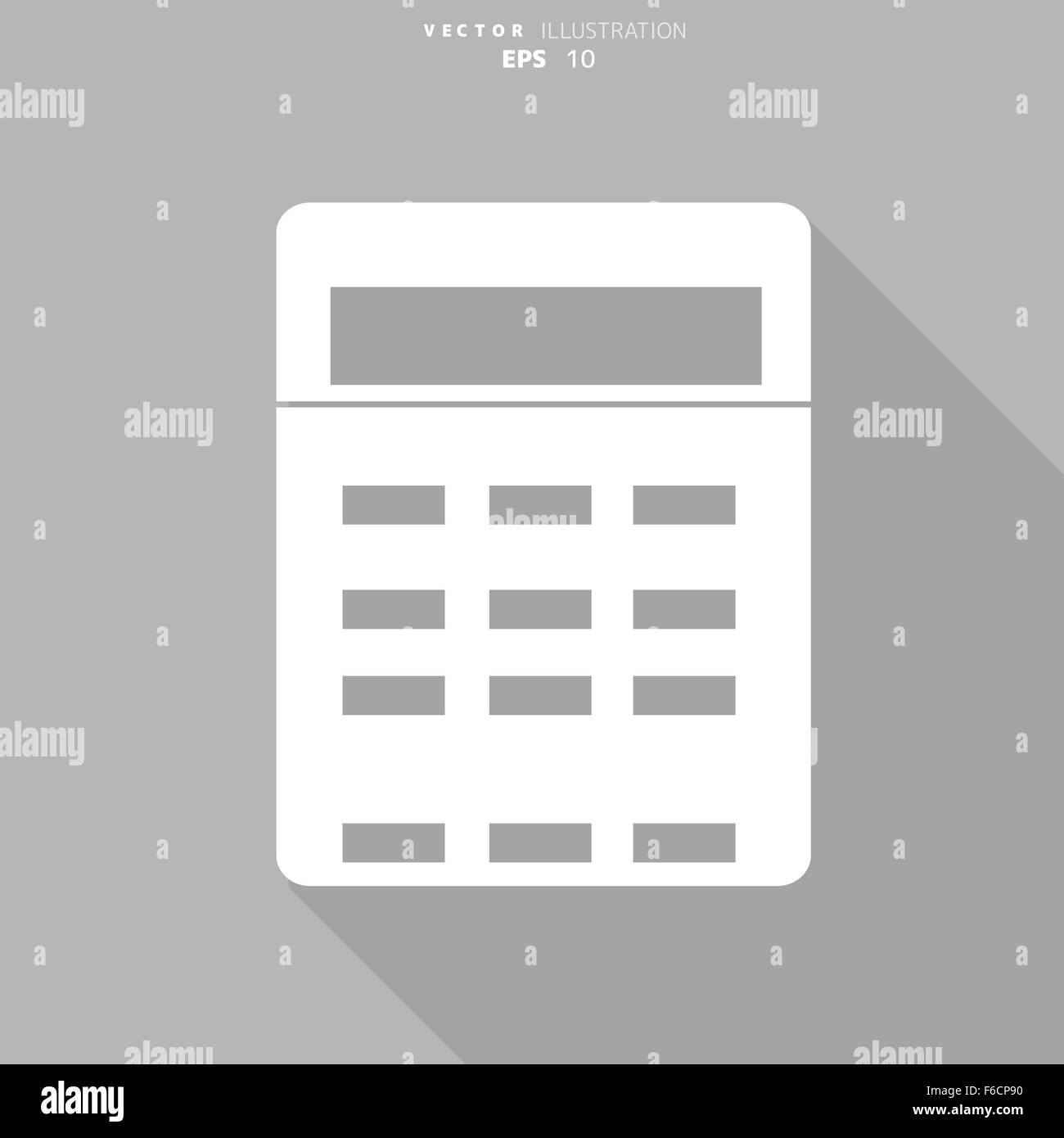 Calculator web icon Stock Vector Image & Art - Alamy