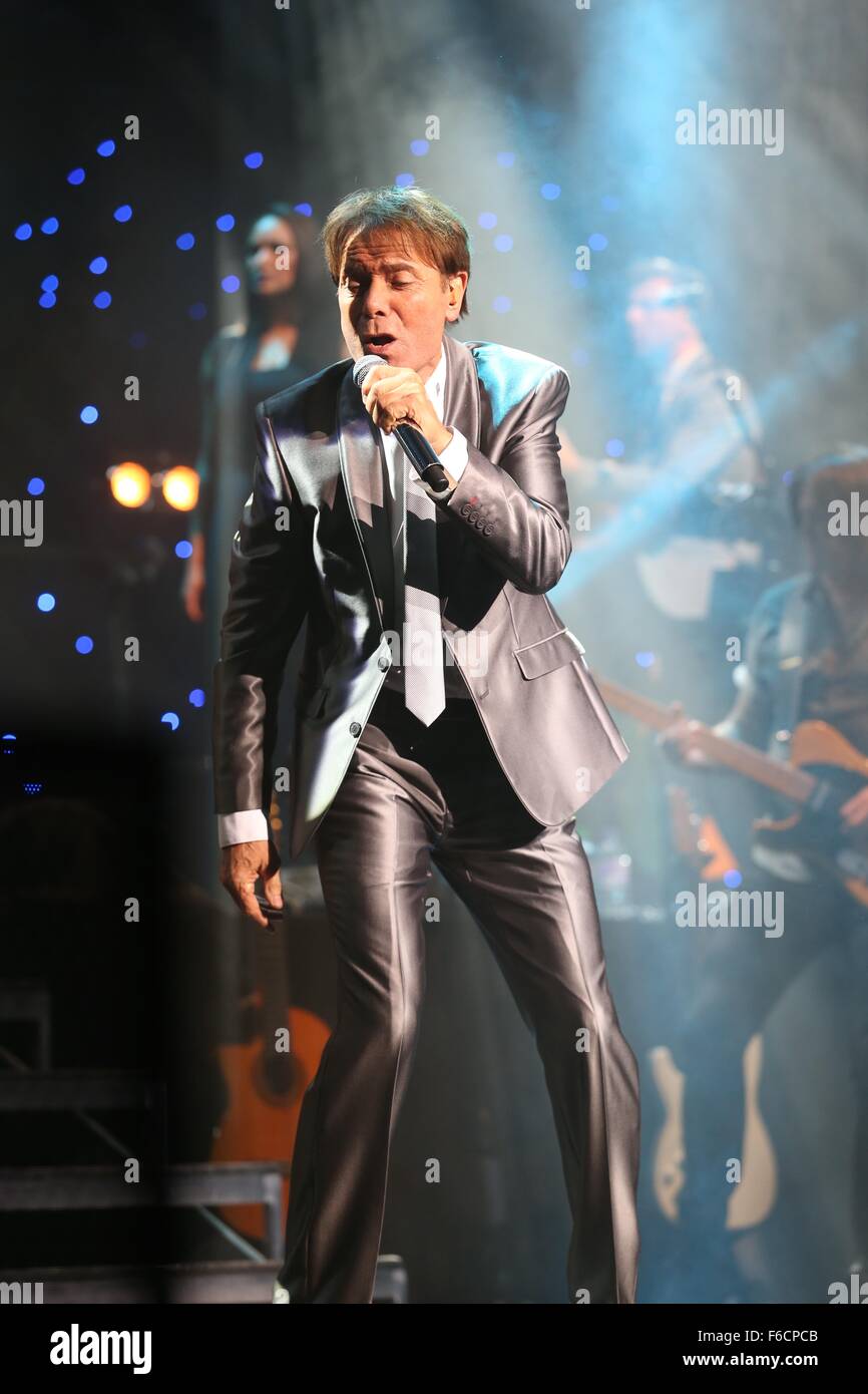 Cliff Richard performs at Royal Albert Hall as part of his 75th ...