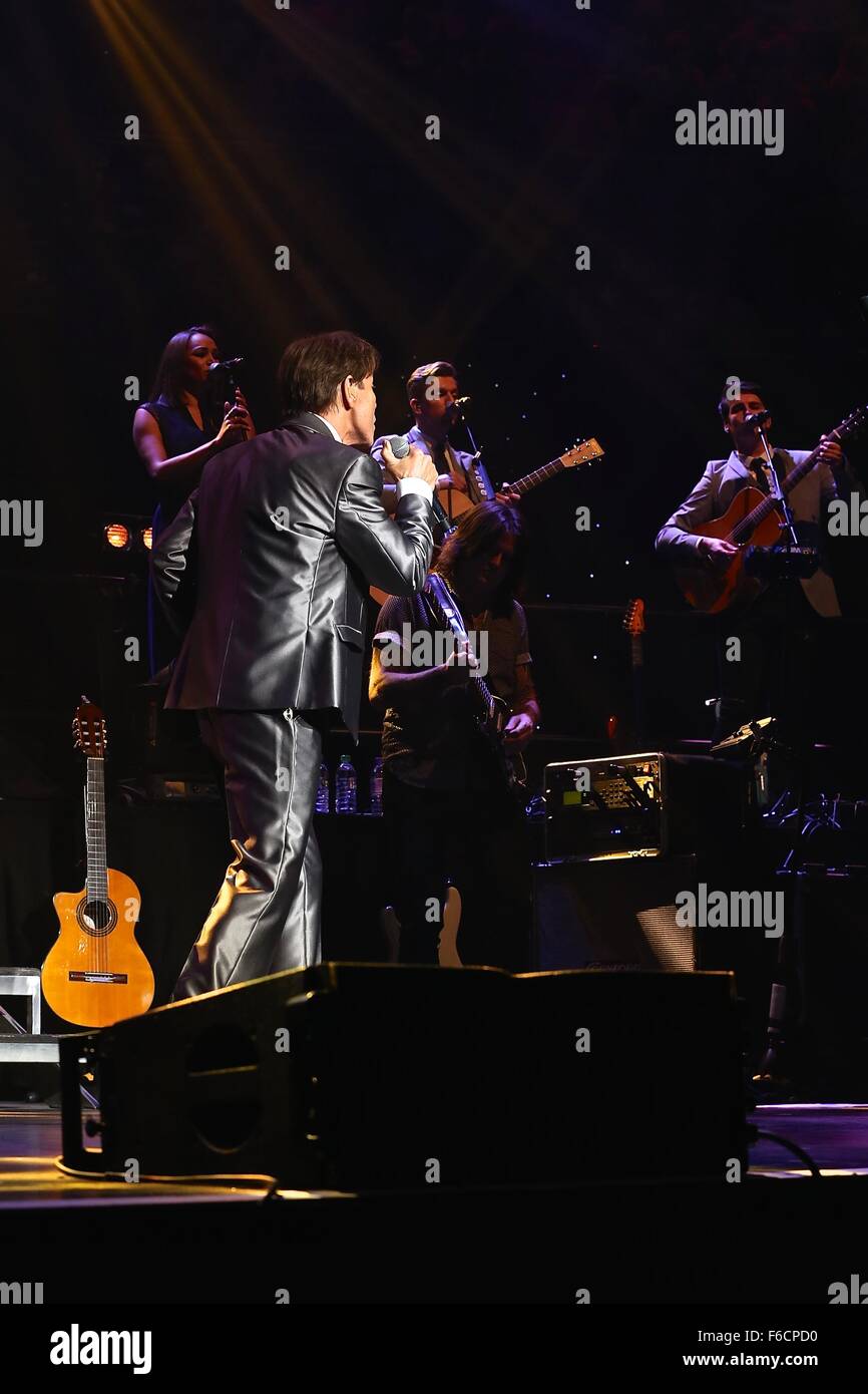 Cliff Richard performs at Royal Albert Hall as part of his 75th ...
