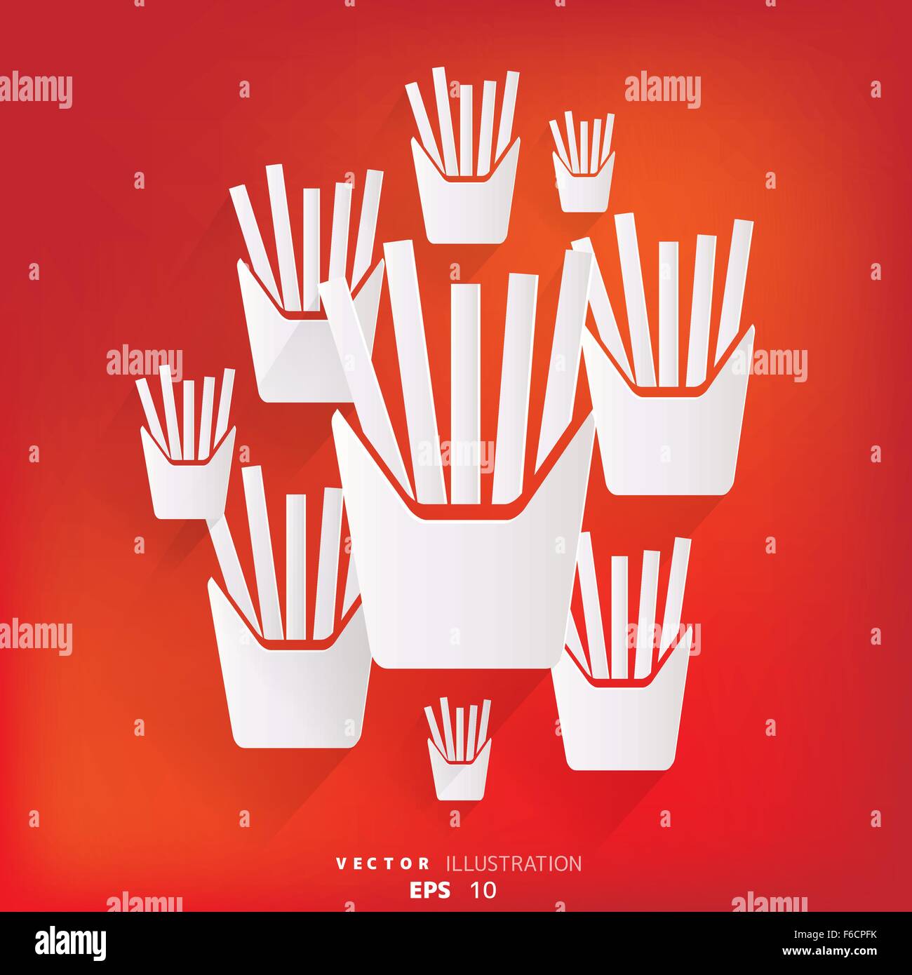 Fried potatoes icon Stock Vector Image & Art - Alamy