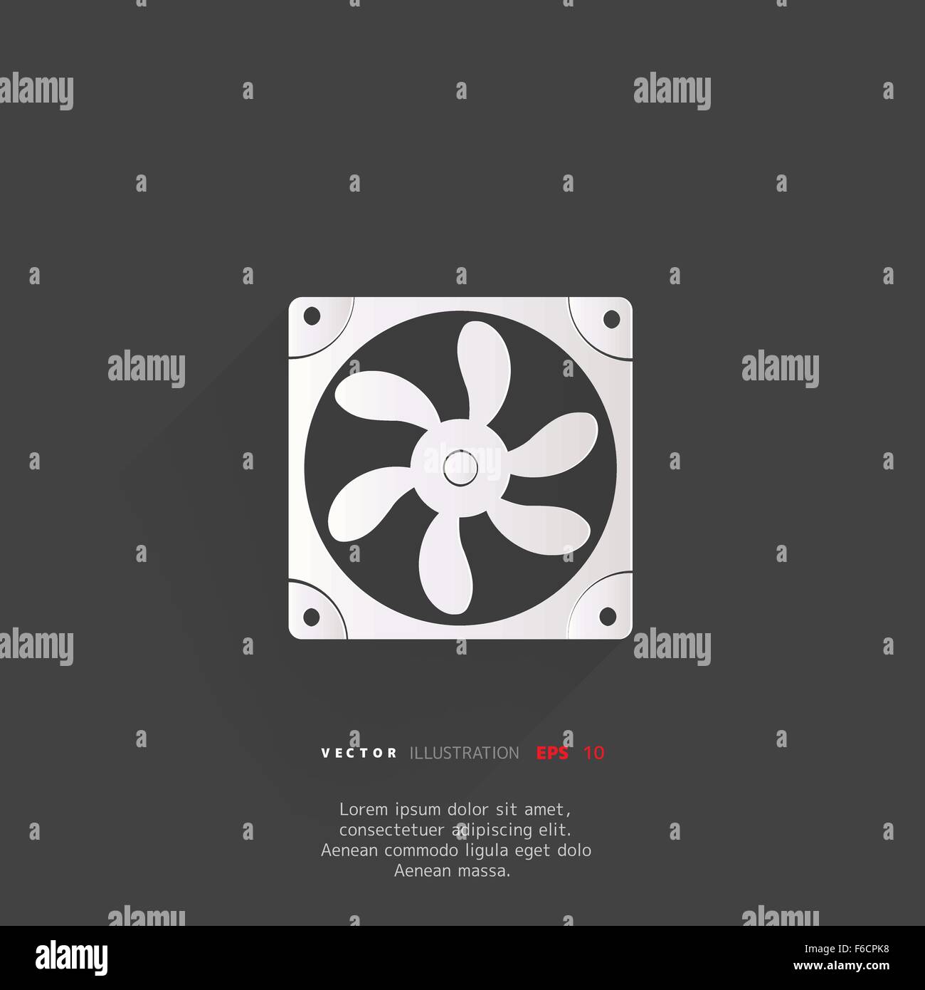 Chip cooling Stock Vector Images - Alamy