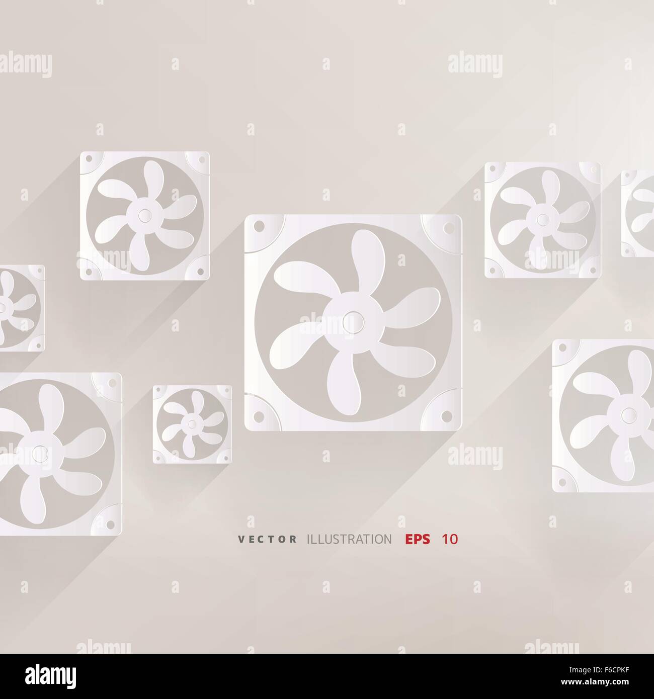 Computer cooling fan icon Stock Vector Image & Art - Alamy