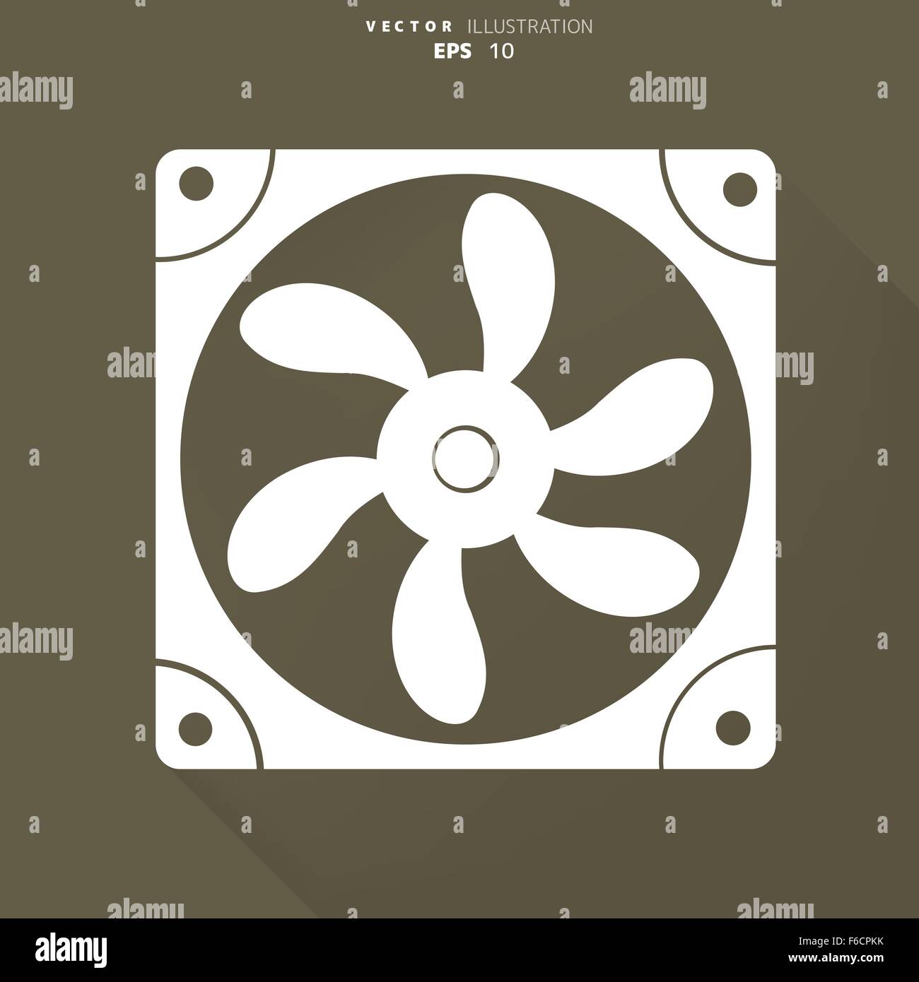 Computer cooling fan icon Stock Vector Image & Art - Alamy